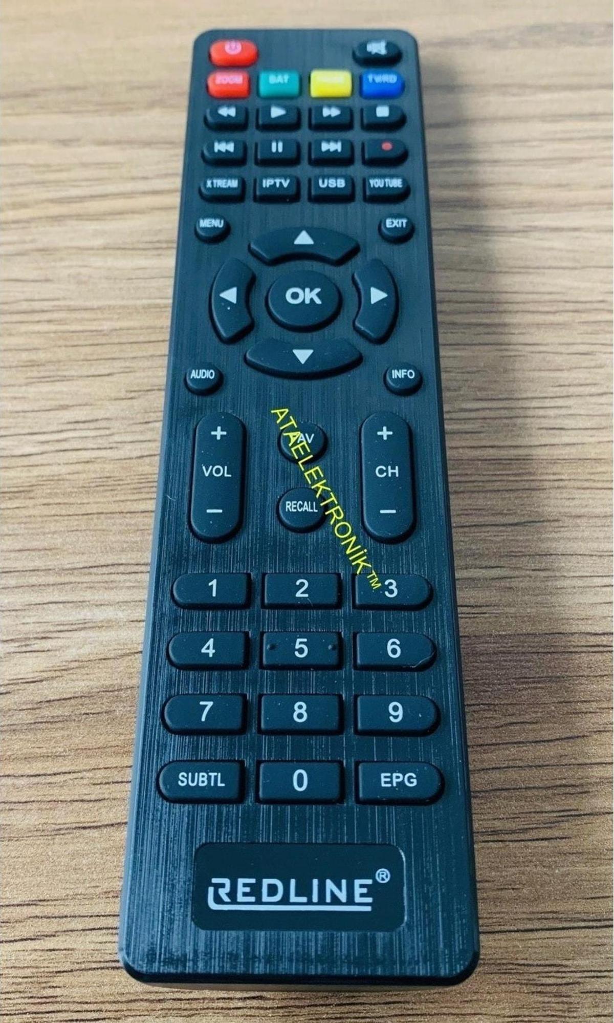 Ata Elektronik - Redlıne Redline G40 G90 G 40 G 90 Hd M440 M450 UYDU KUMANDA XTREAM IPTV tuşlu ...