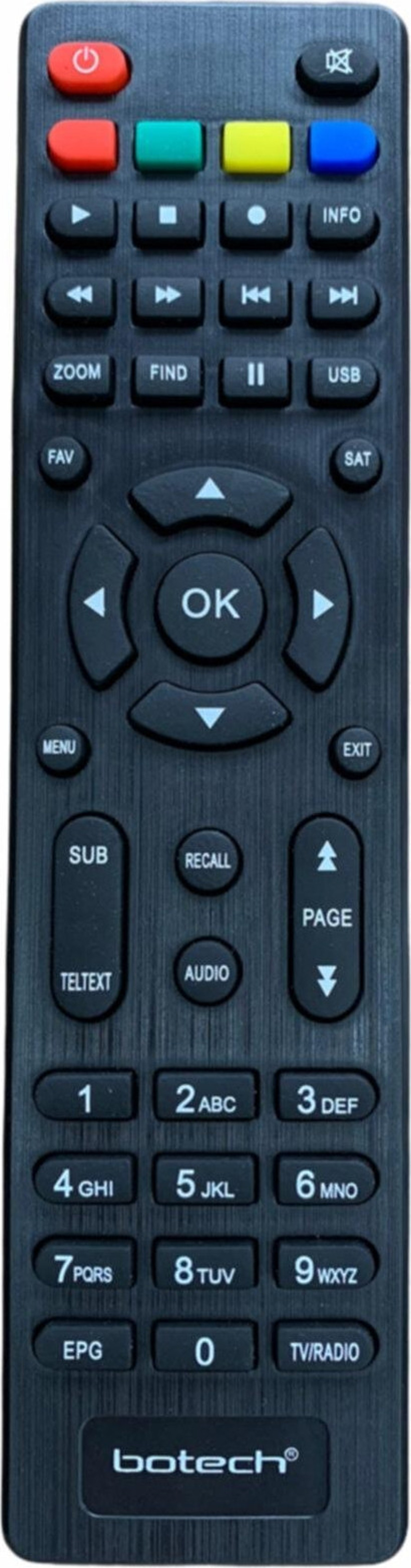 Ata Elektronik Orjinal Botech Piko 500 Hd Uydu Alıcı Cihazı Kumanda ...