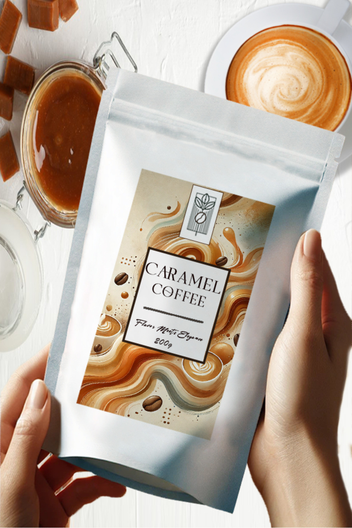 Mel And Mira Caramel Coffee 200G, Karamel Aromalı Filtre Kahve - idefix