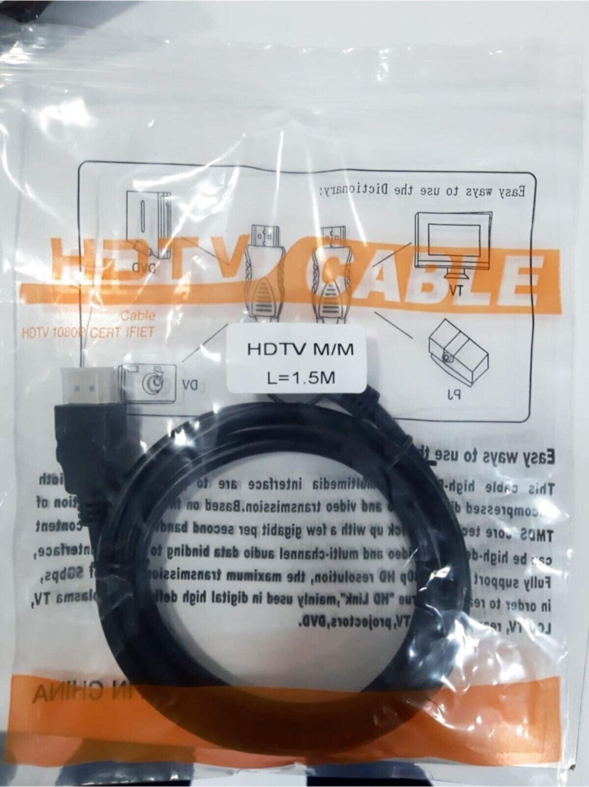 Ata Elektronik 1.5 Metre 1.kalite 3d 4k Full Hd Hdmi Tv Uydu Alıcısı ...