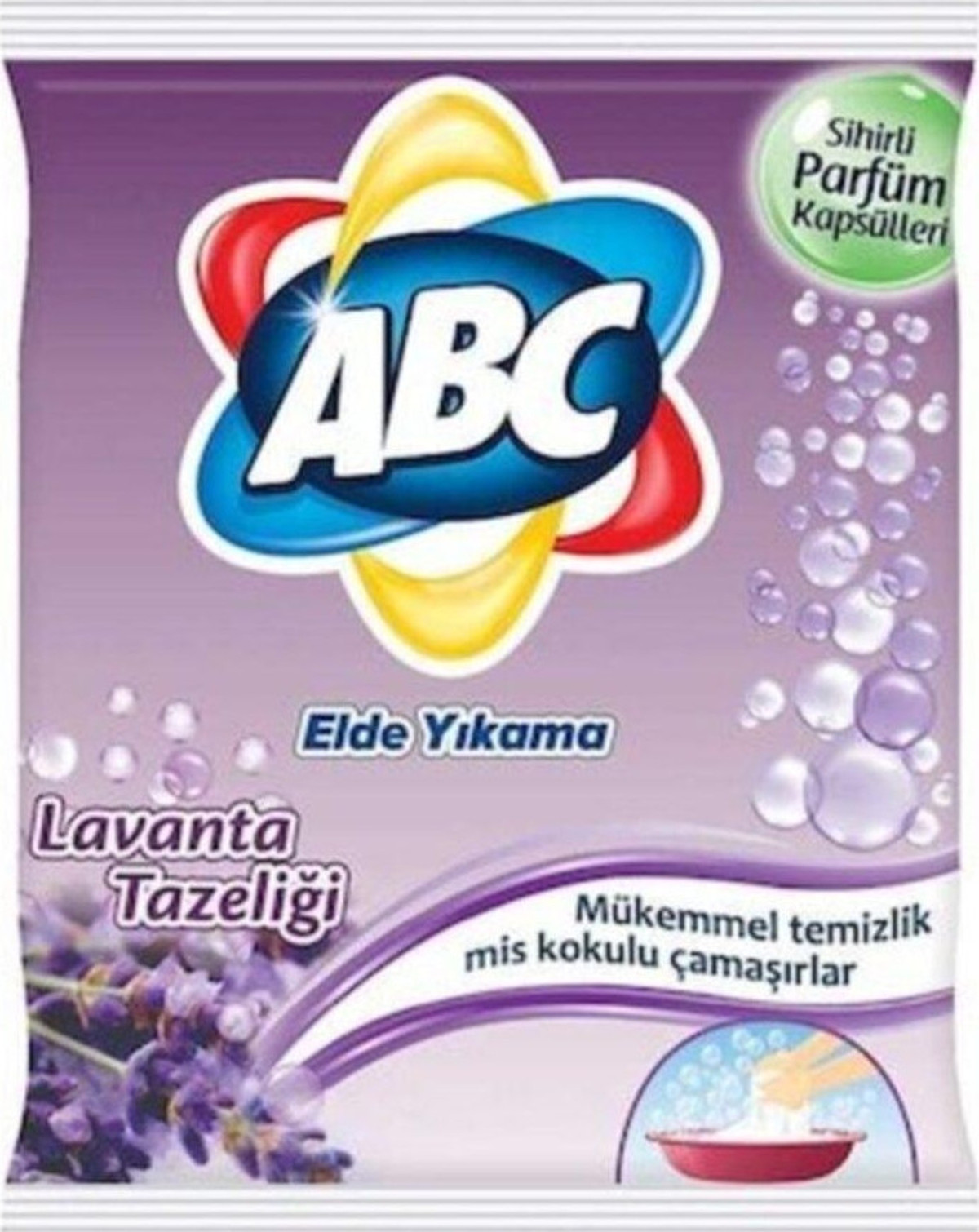 ABC Elde Yıkama Toz Çamaşır Deterjanı Lavanta Tazeliği 600 G - idefix