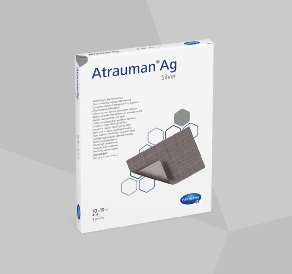 Hartmann Hartman Atrauman Ag 10X10 Gümüş Içerikli Yara Örtüsü - 1 Adet ...