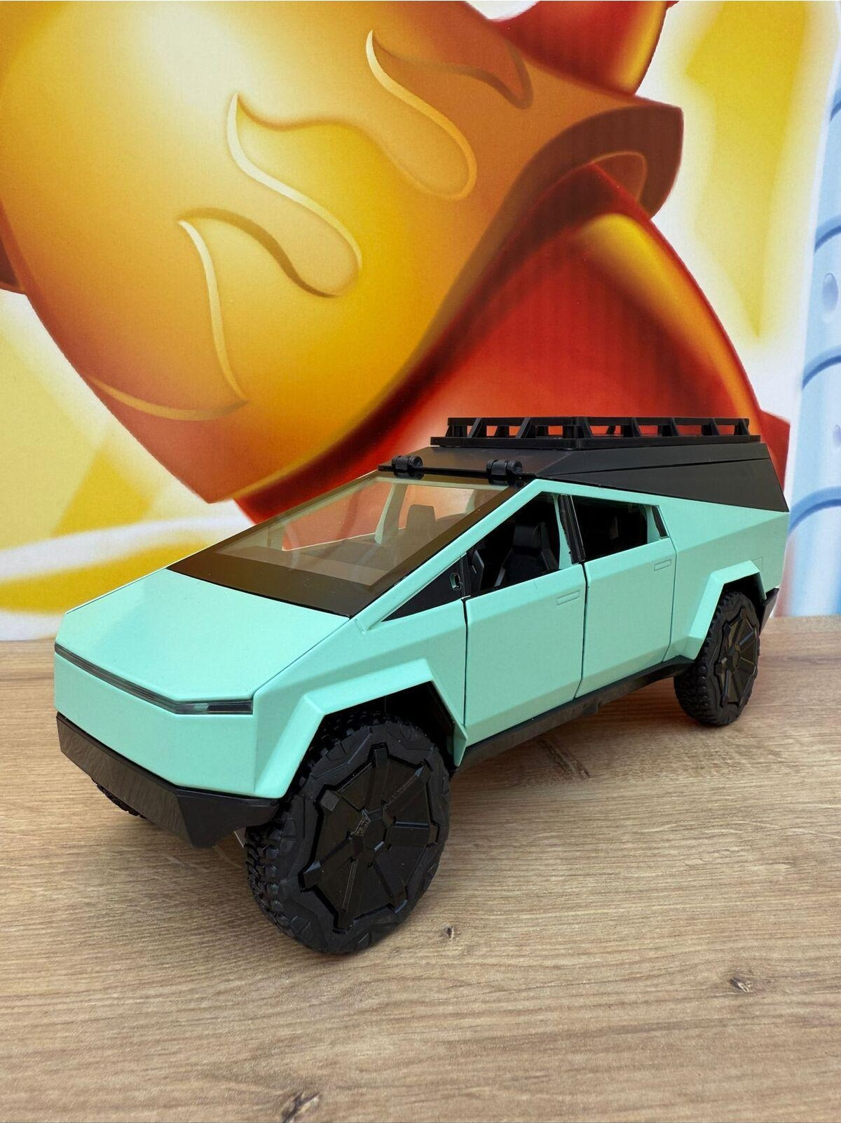 Scn Toys Tesla Cybertruck Diecast 1:24 Büyük Boy Metal Araba Tesla ...
