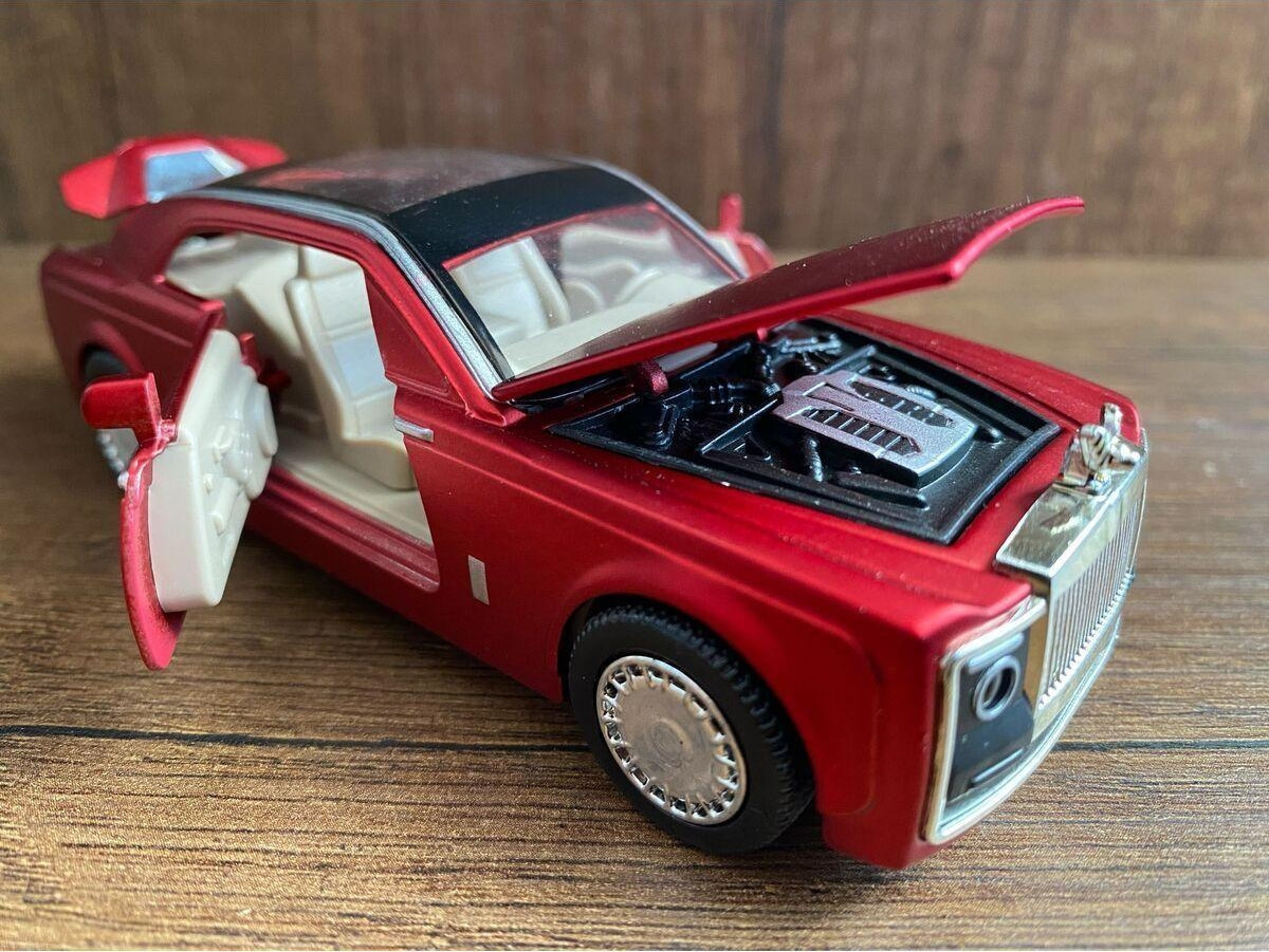 Scn Toys Rolls Royce Sweptail Diecast Oyuncak Araba Kapılar Kaput Bagaj ...