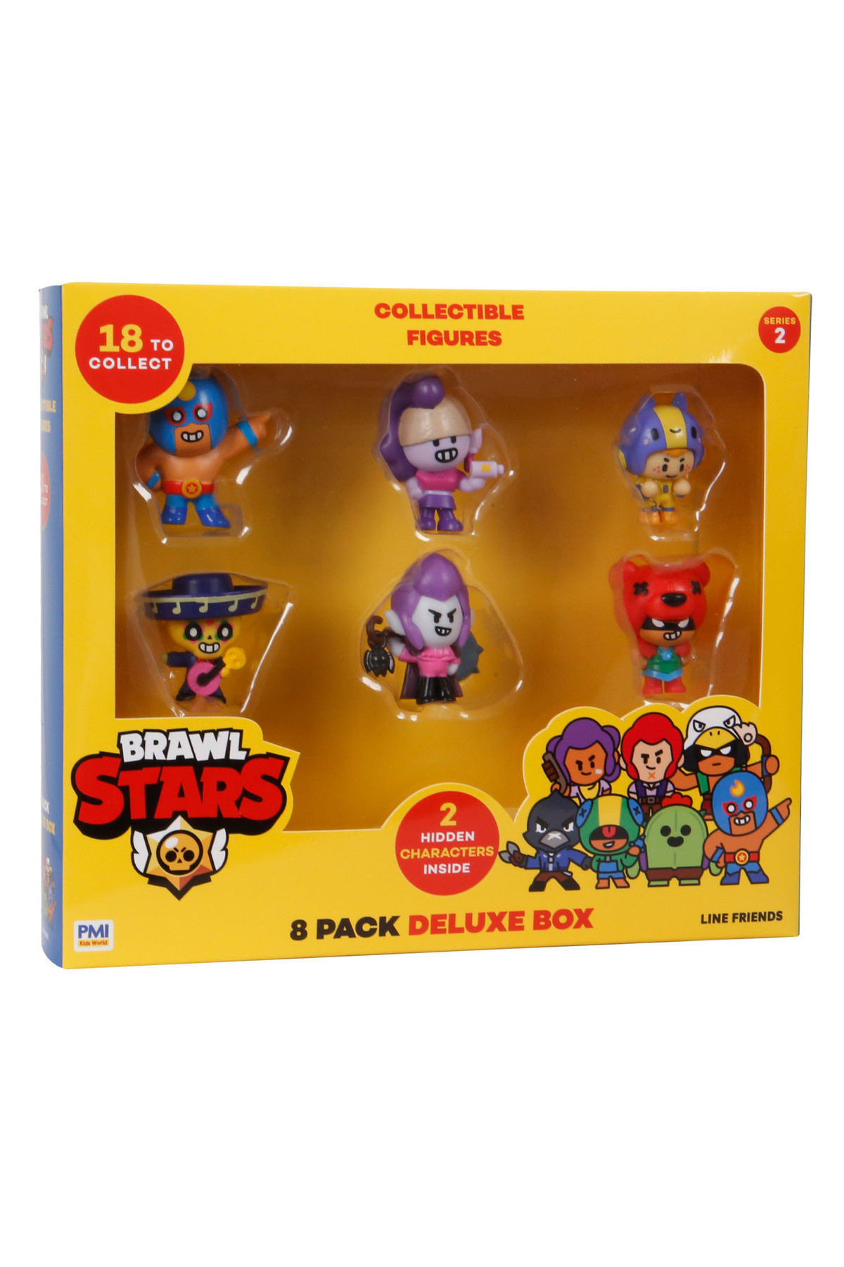 Sec Toys Brawl Stars 8'Li Delüks Figür Oyuncak Brawl Stars Figür 8'Li ...