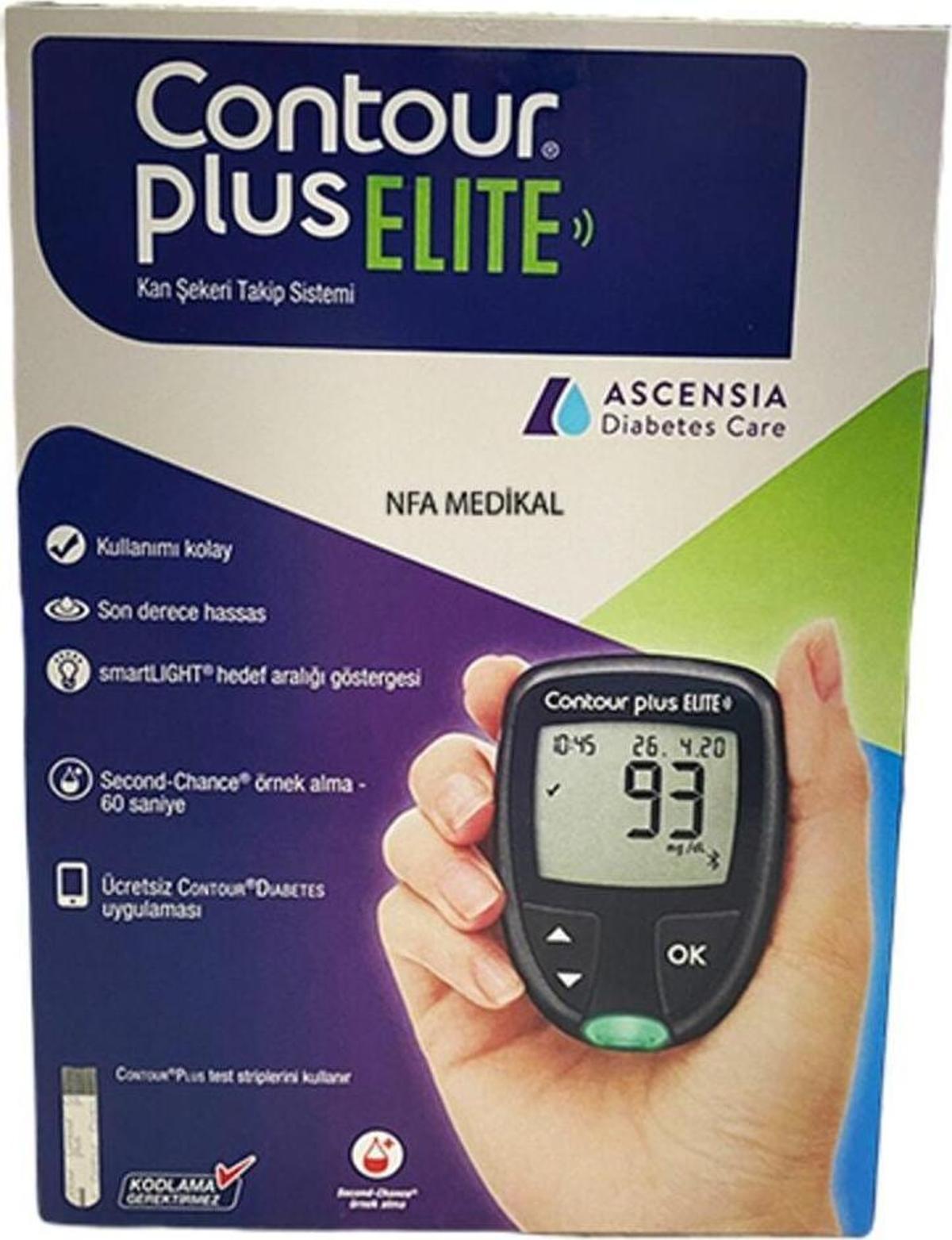 Contour Plus Elıte Kan Şekeri Ölçüm Cihazı - idefix