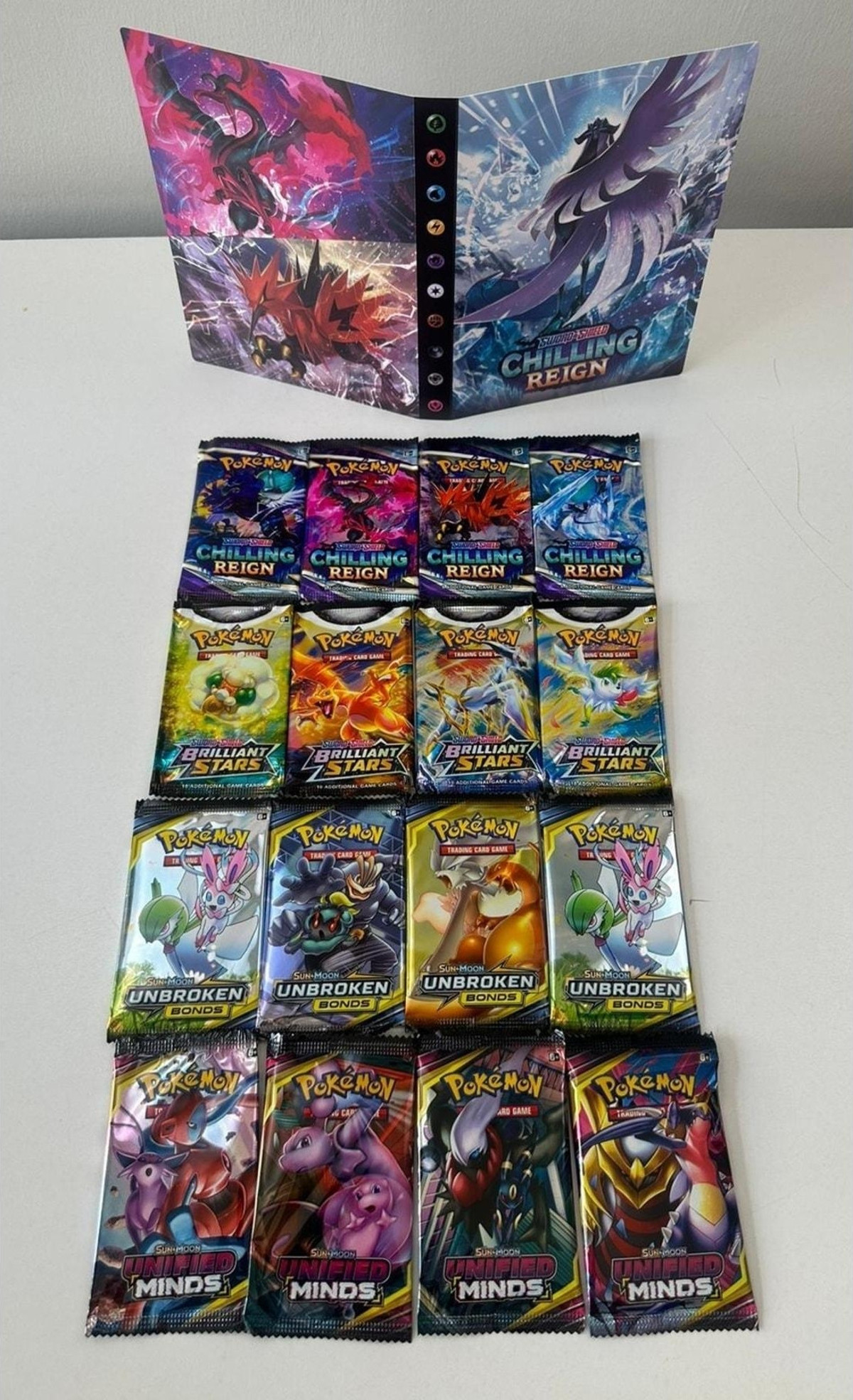 Abetto Market Pokemon Oyun Kartı Set 4 Set Bir Arada 16 Paket Pokemon ...