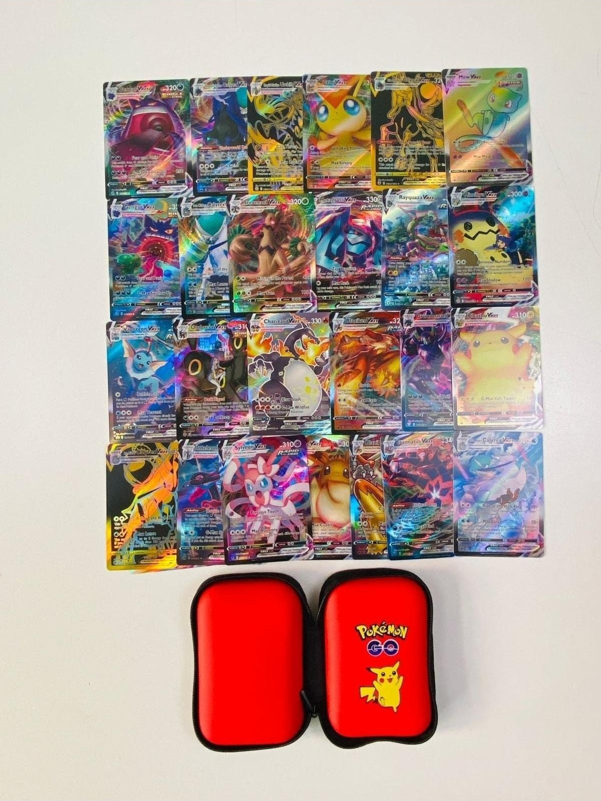 Abetto Market Pokemon V-max Oyun Kartı 25 Adet Özel Ve Parlak Kart Ve ...