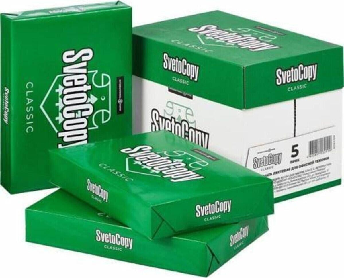 Svetocopy Classic Beyaz A4 Fotokopi Kağıdı 80 gr 1 Koli (5 Paket) - idefix
