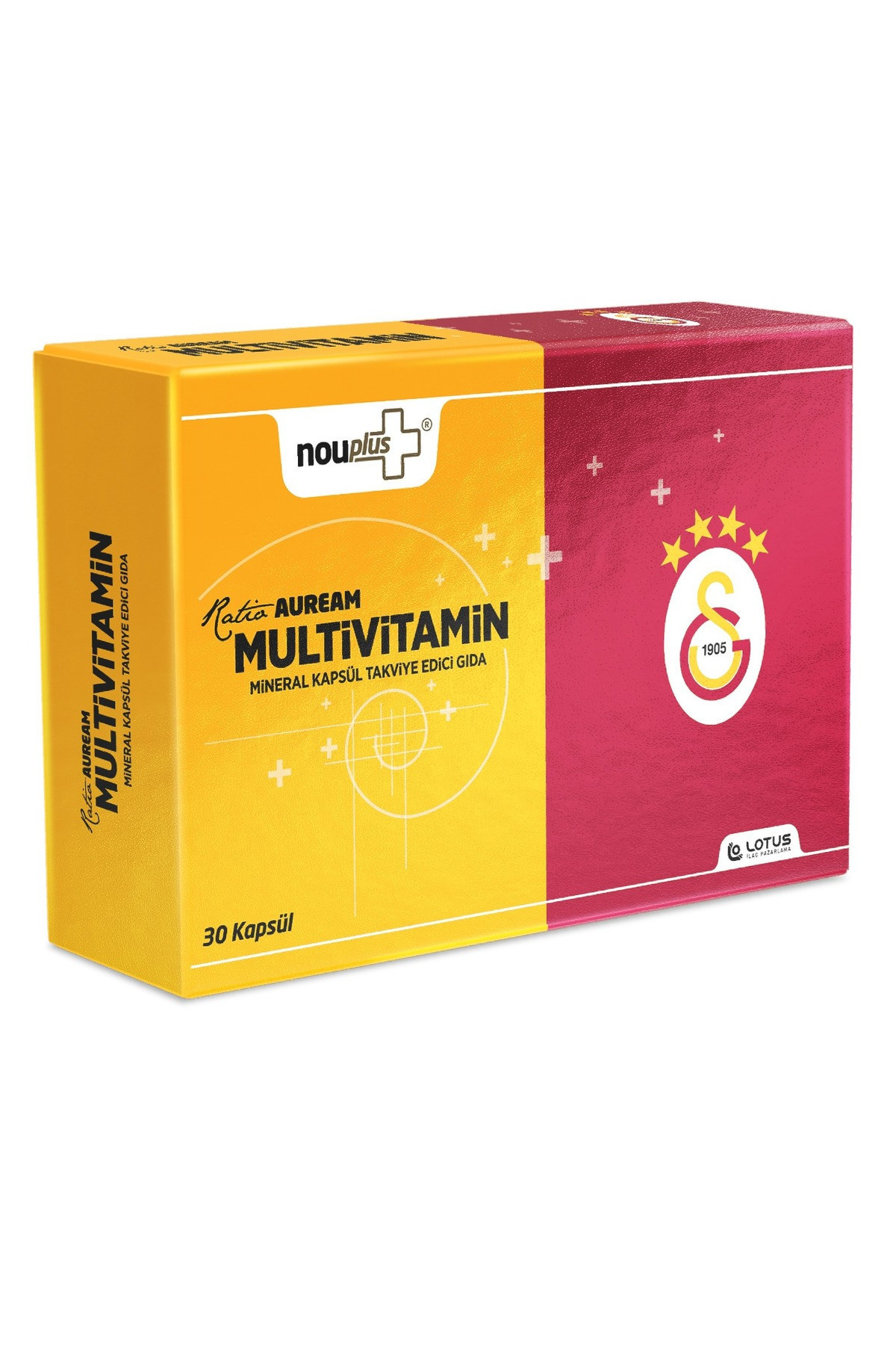 NOUPLUS RATIO AUREAM (GS) MULTIVITAMIN KAPSÜL, MULTİVİTAMİN VE MİNERAL ...