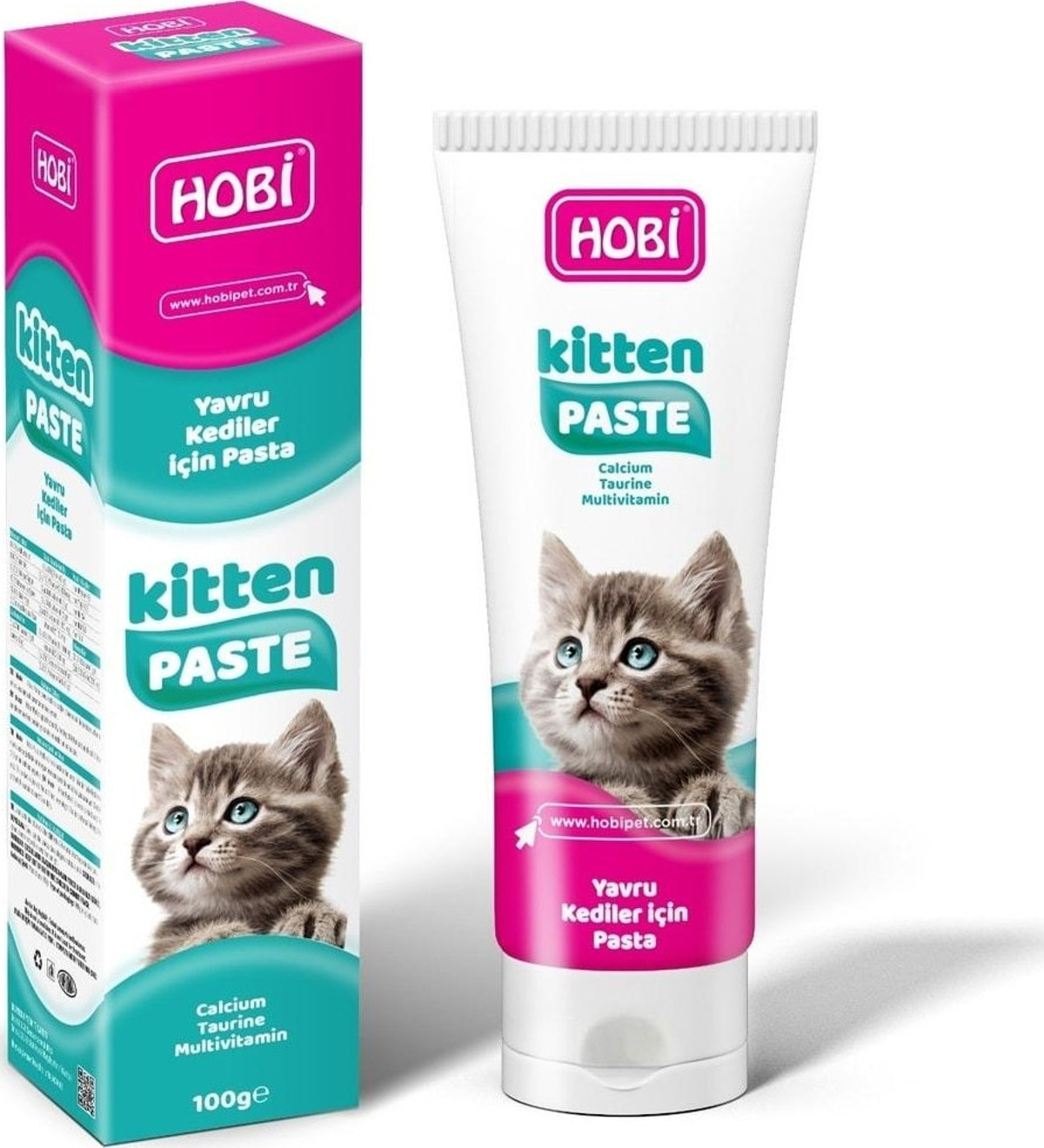 Hobi Kitten Paste Yavru Kediler Için Multivitamin Pastası 100gr - idefix
