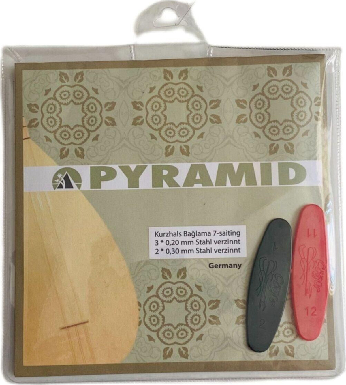 Pyramid 004/pst 0,20 Uzun Sap Orjinal Profesyonel Saz Bağlama Teli 2 ...