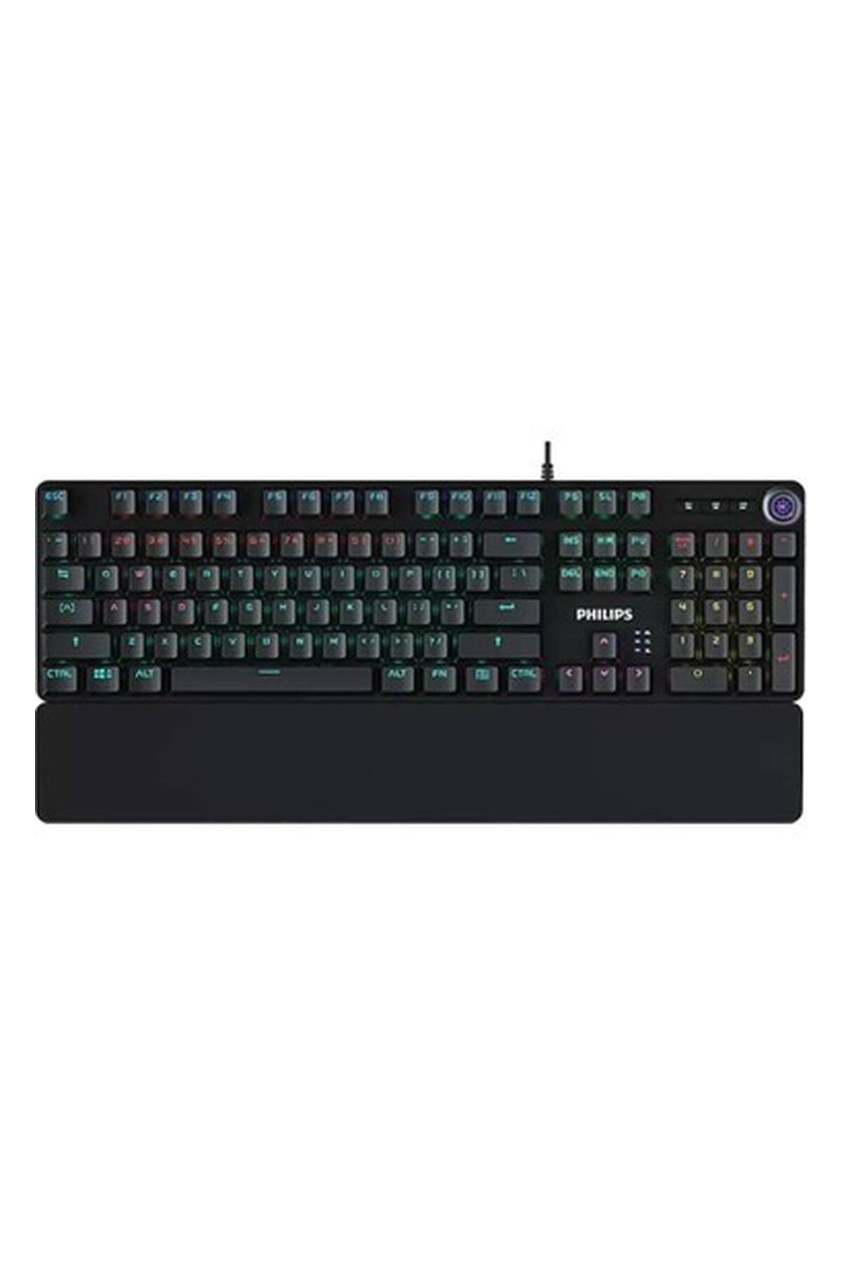 Philips G605 Cyan Switch Türkçe Rgb Mekanik Gaming Klavye - idefix