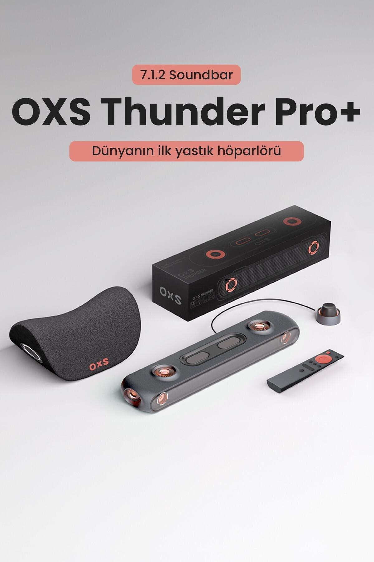 Thunder Pro+ Gaming Soundbar, Kablosuz Yastık Hoparlör, 7.1.2 Dolby ...