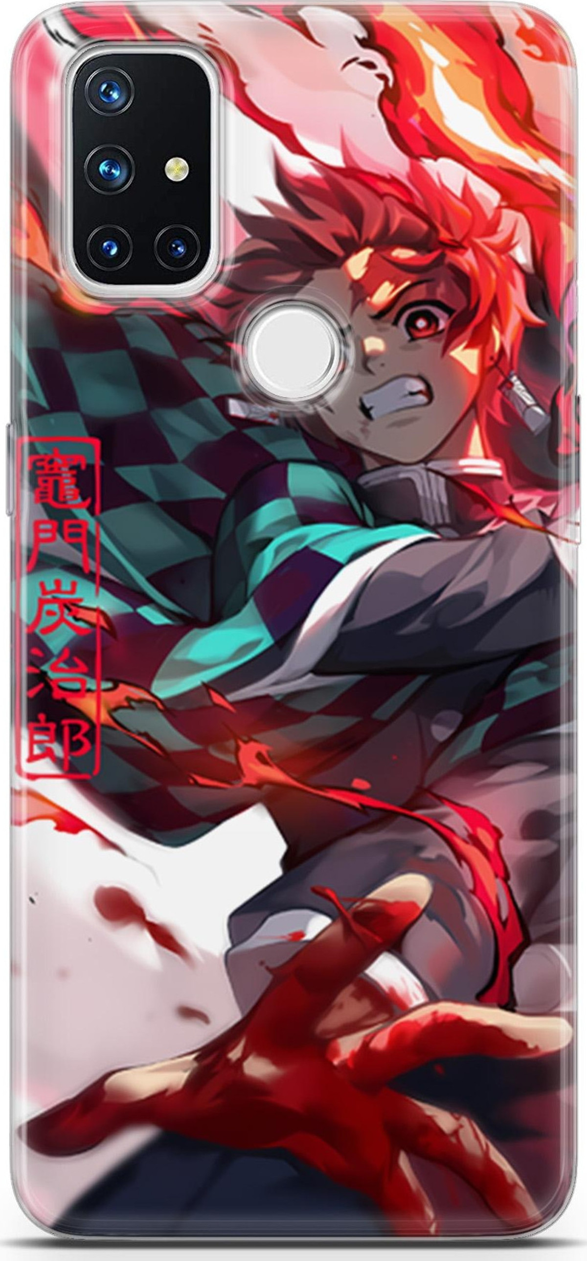 OnePlus Nord N10 5G için Anime 19 UV Tasarım Kimetsu No Yaiba - idefix