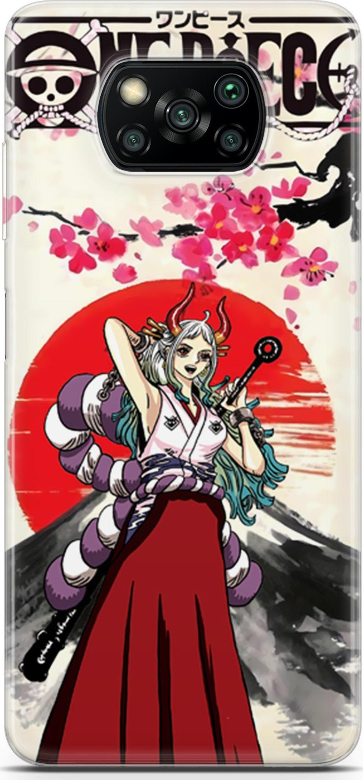 Xiaomi Poco X3 için Anime 12 HD Ultra One Piece Yamato - idefix