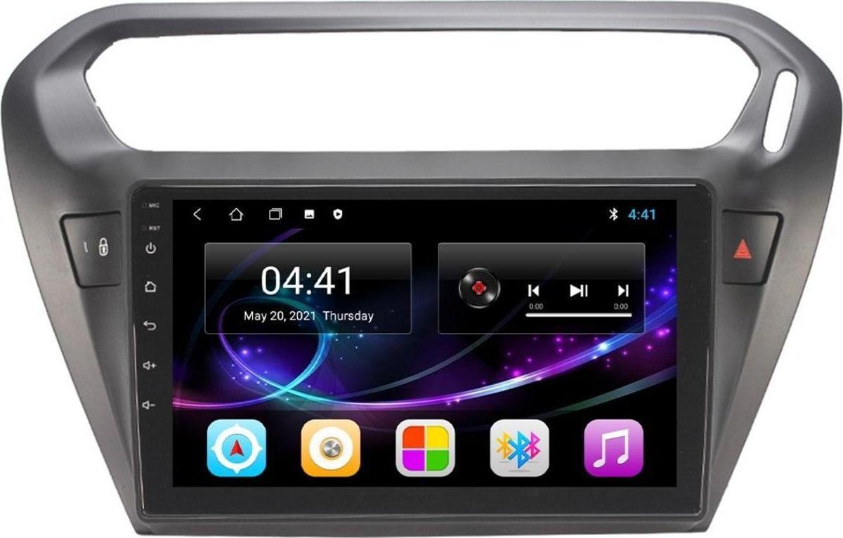 Navigold Cıtroen C Elysee Androıd 11 Multimedya Qled Ekran-2 GB Ram ...