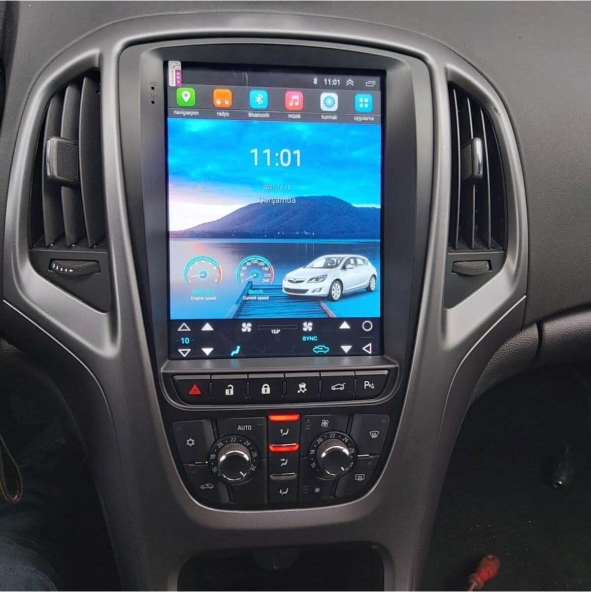 Navigold Opel Astra J Android Tesla Dsp'Li Model J Kasa Uyumlu Görüntü ...