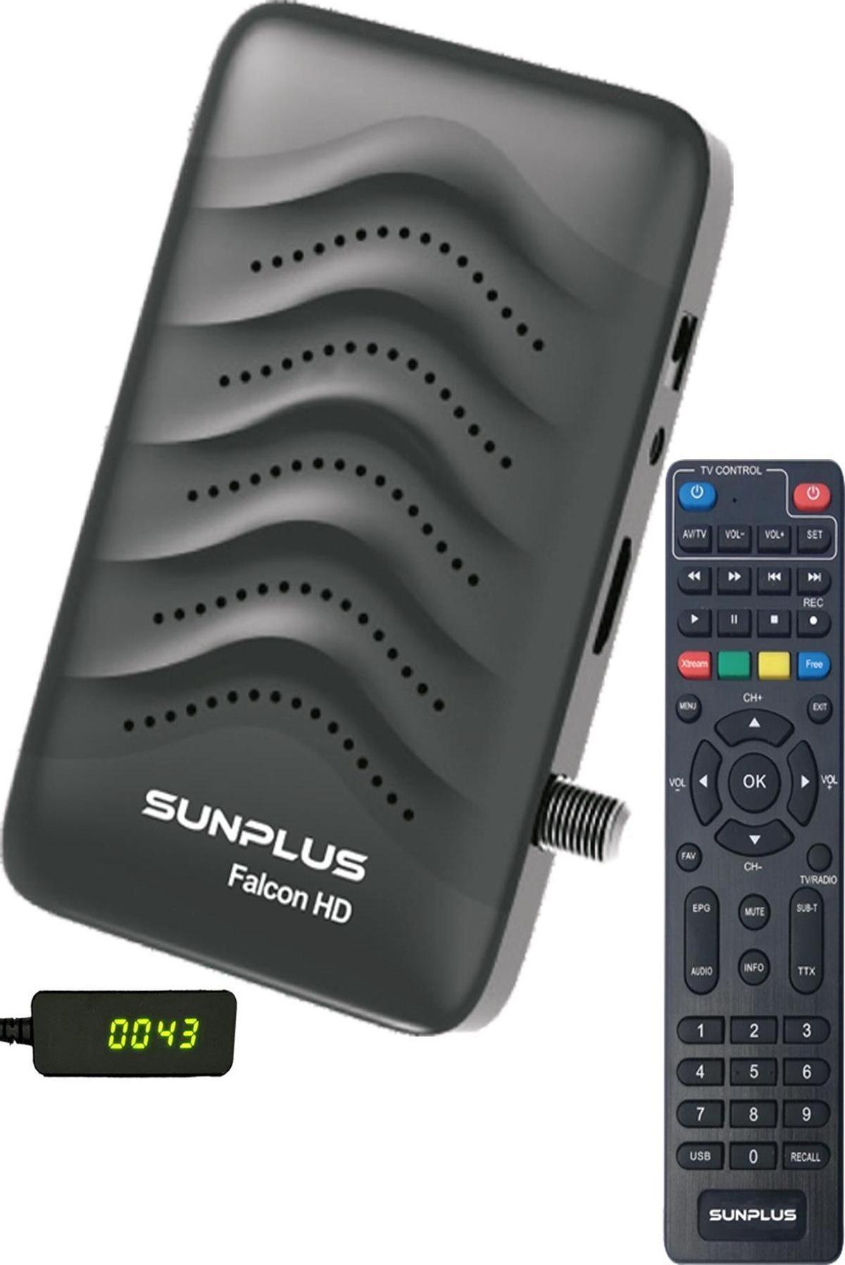 Sunplus Astra Falcon Full HD AKILLI KUMANDA Uydu Alıcısı - idefix