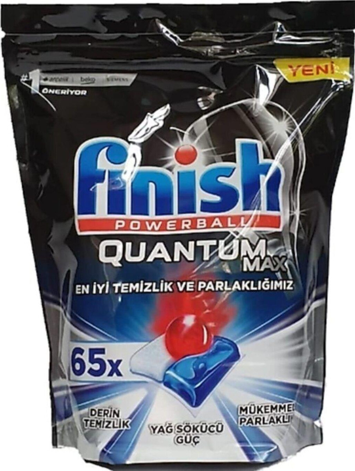 Finish Quantum Max 65 Kapsül Deterjan Tablet - idefix