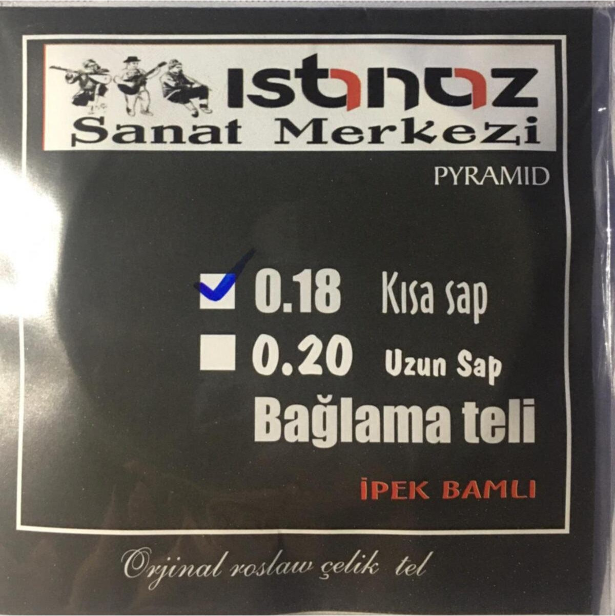 Pyramid Kısa Bağlama Teli - idefix