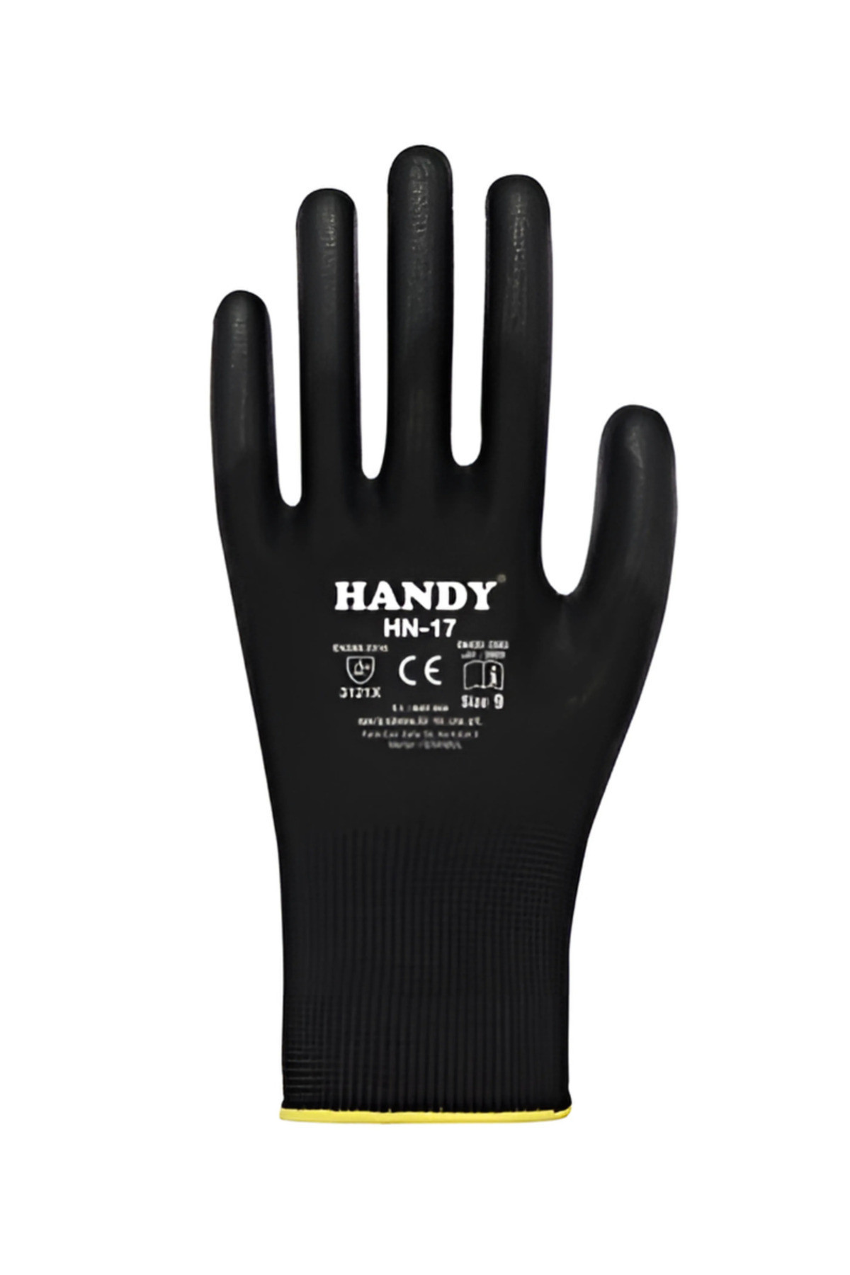 Handy Job Plus HN-17 PU Eldiven Siyah