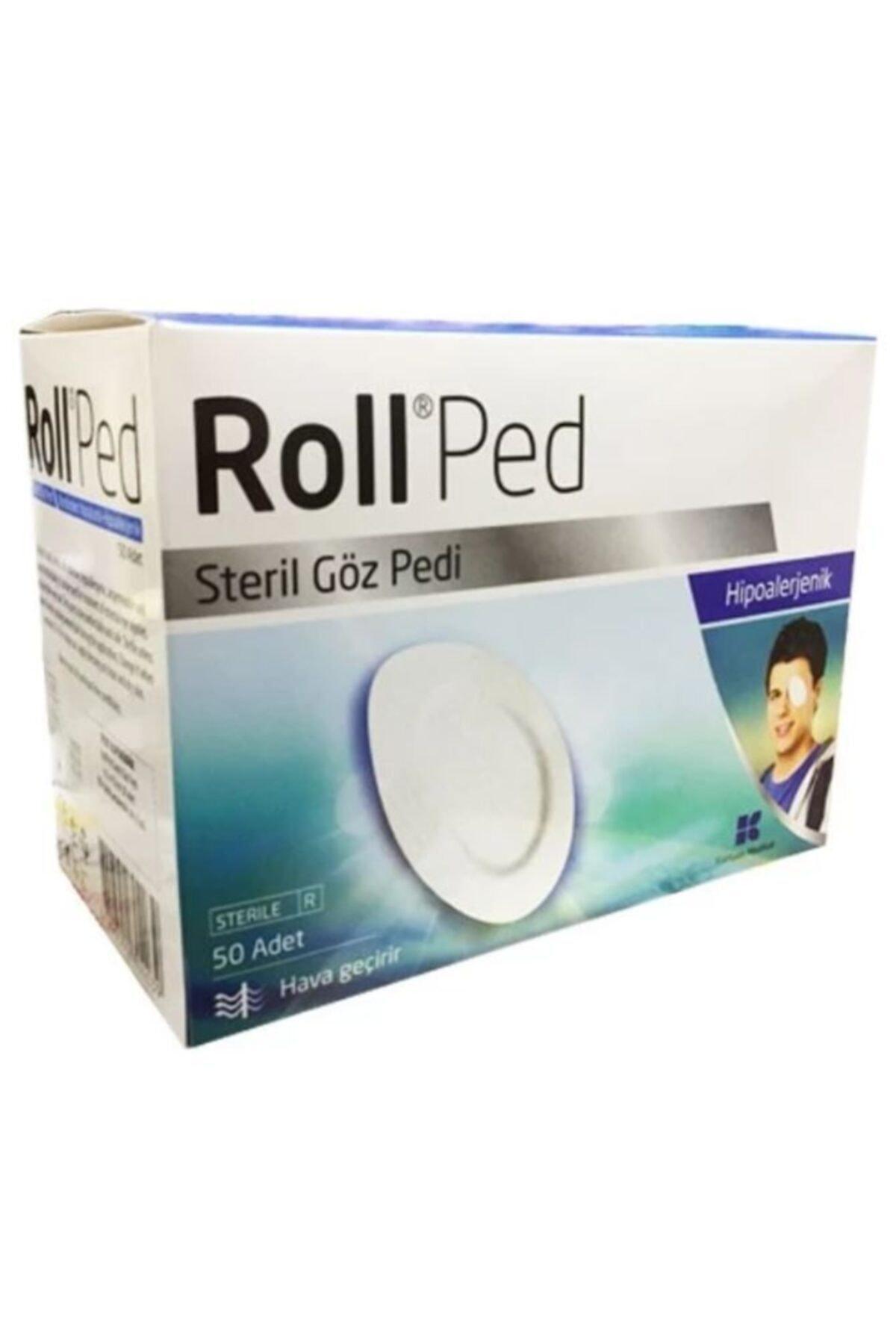 Roll Göz Kapama Bandı Göz Pedi 6,5 x 9,5 cm Yetişkin 50 Adet - idefix