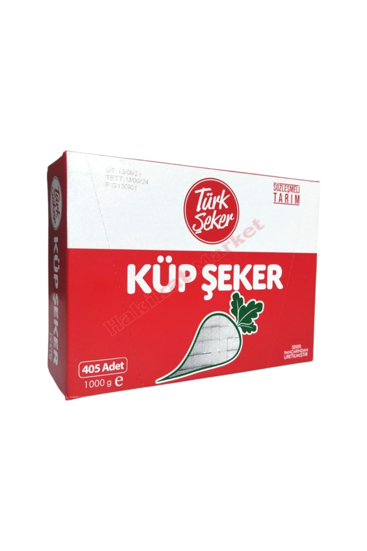 Türk Şeker Küp Şeker 1 Kg x 10 Adet - idefix