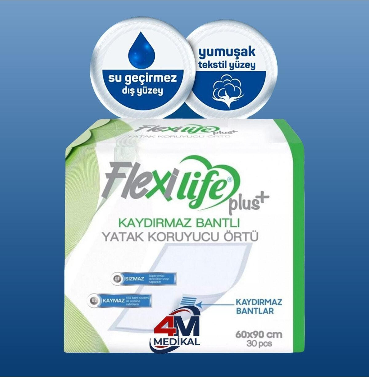 Flexi Life Flexilifeplus Hasta Altı Bezi Kaydırmaz Bantlı Yatak ...