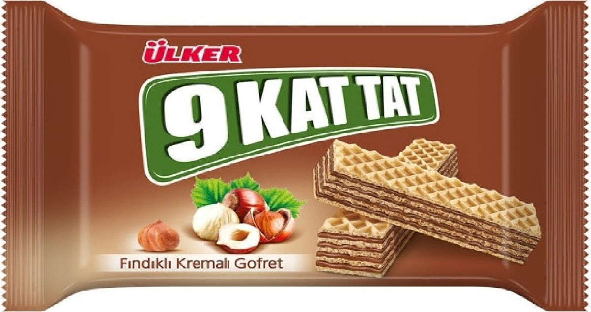 Ülker 9 Kat Tat Fındıklı Gofret 39 Gr - idefix