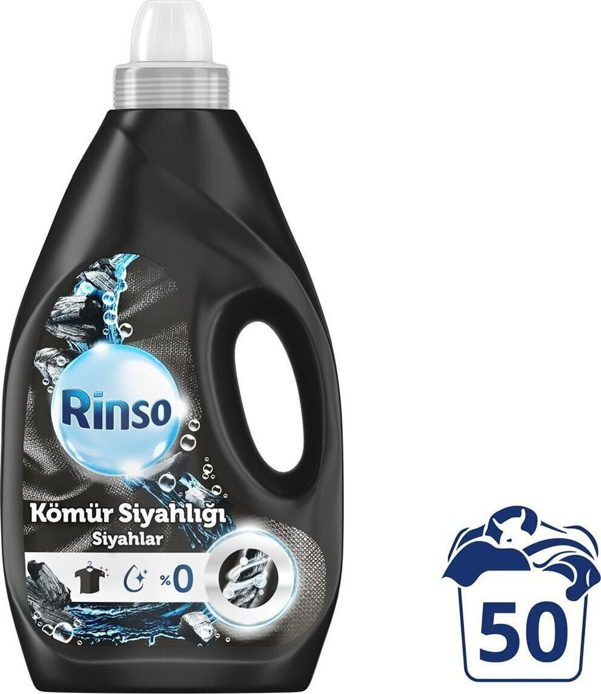 Sıvı Deterjan Kömür Siyahlığı Siyahlar İçin Sıvı Deterjan 3LT - idefix