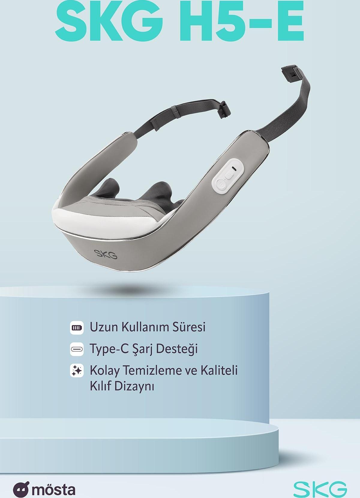 SKG H5 Taşınabilir Omuz ve Boyun Masaj Aleti/Robotu, 6D Geleneksel Shiatsu, Sırt Omuz Boyun ...