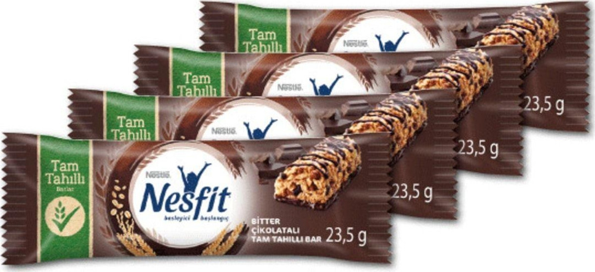 Nestle Nesfit Bitter Çikolata Bar 23,5 G X 4 Adet - idefix