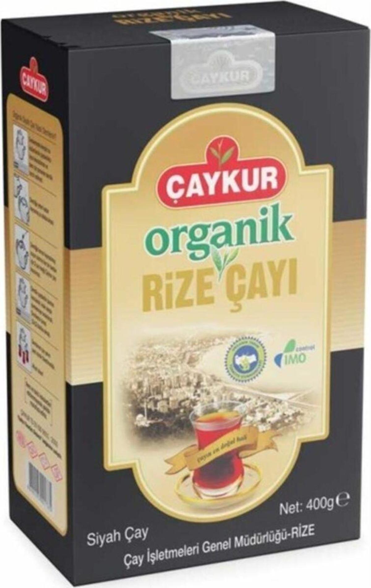Çaykur Organik Rize Çay 400 Gr - idefix