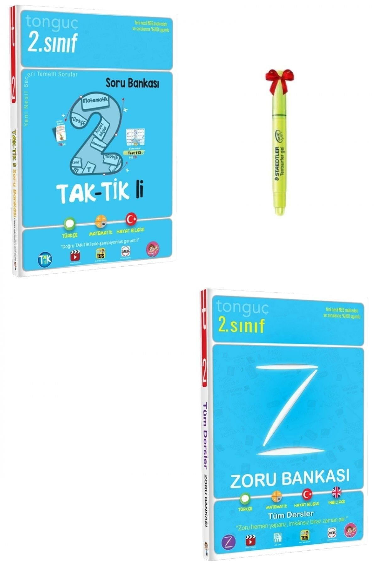 Tonguç Akademi 2.sınıf Taktikli Soru Bankası Ve 2.sınıf Zoru Bankası ...