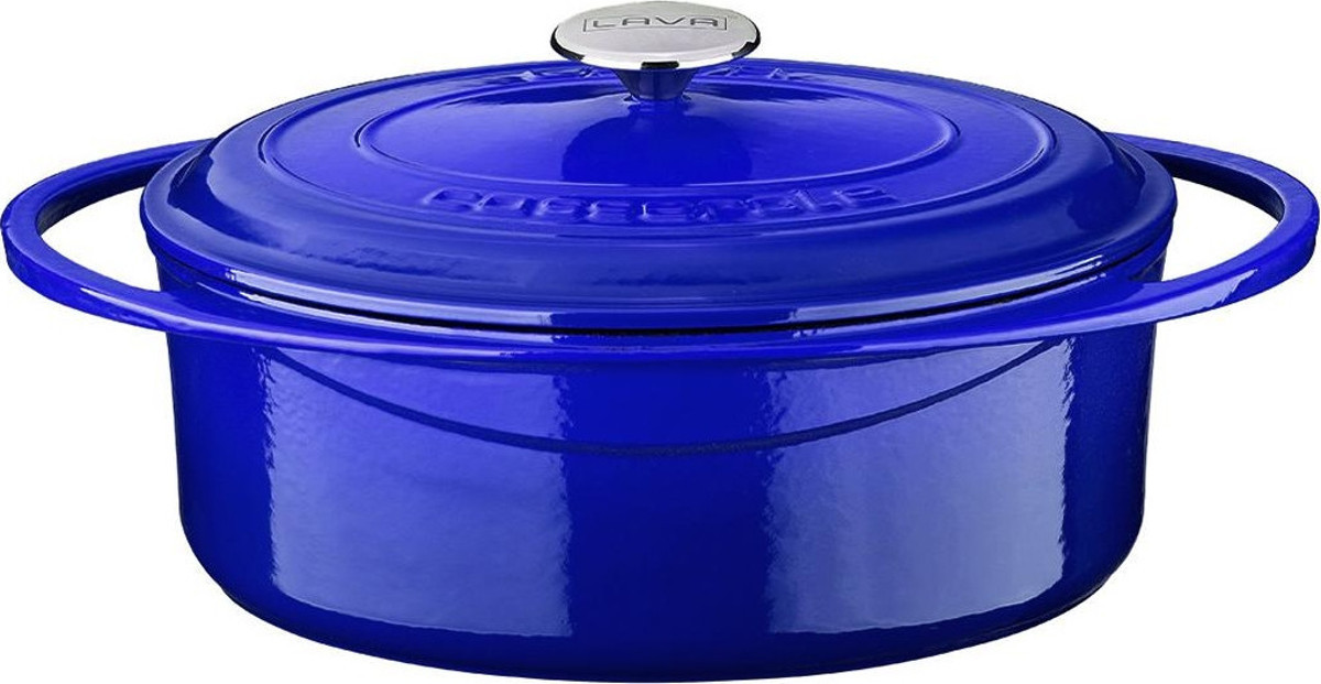 Lava Döküm Oval Tencere Döküm Demir Kapak Heritage Serisi Ölçü 22x28cm ...