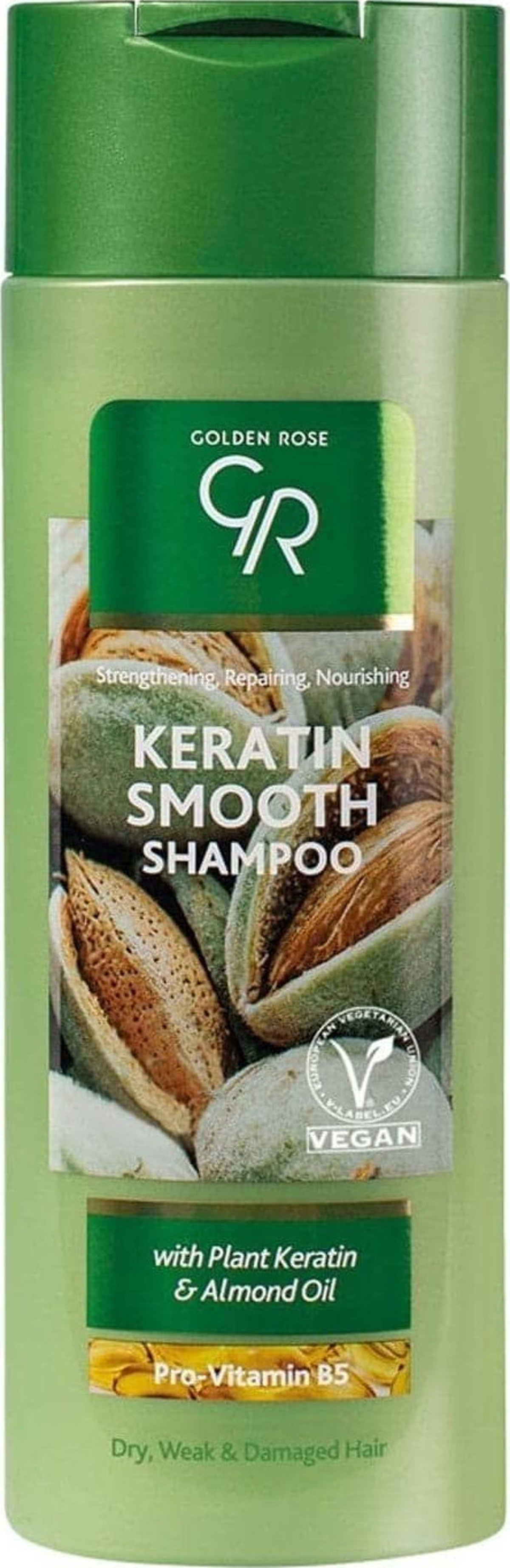 Golden Rose Keratin Smooth Shampoo - Keratin Içerikli Onarıcı Şampuan ...