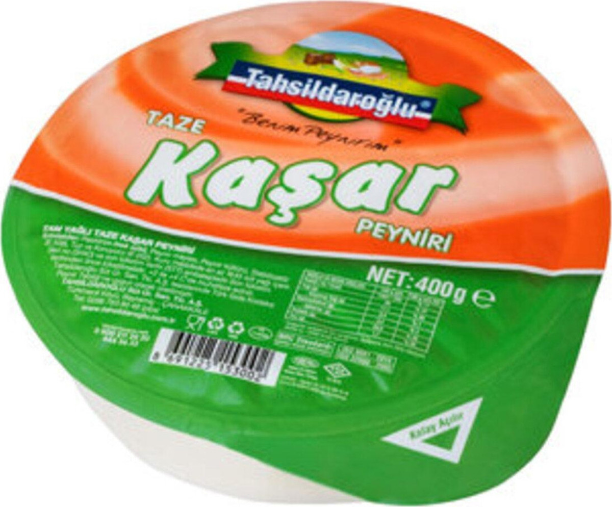 Tahsildaroğlu Taze Kaşar Peyniri 400 Gr - idefix