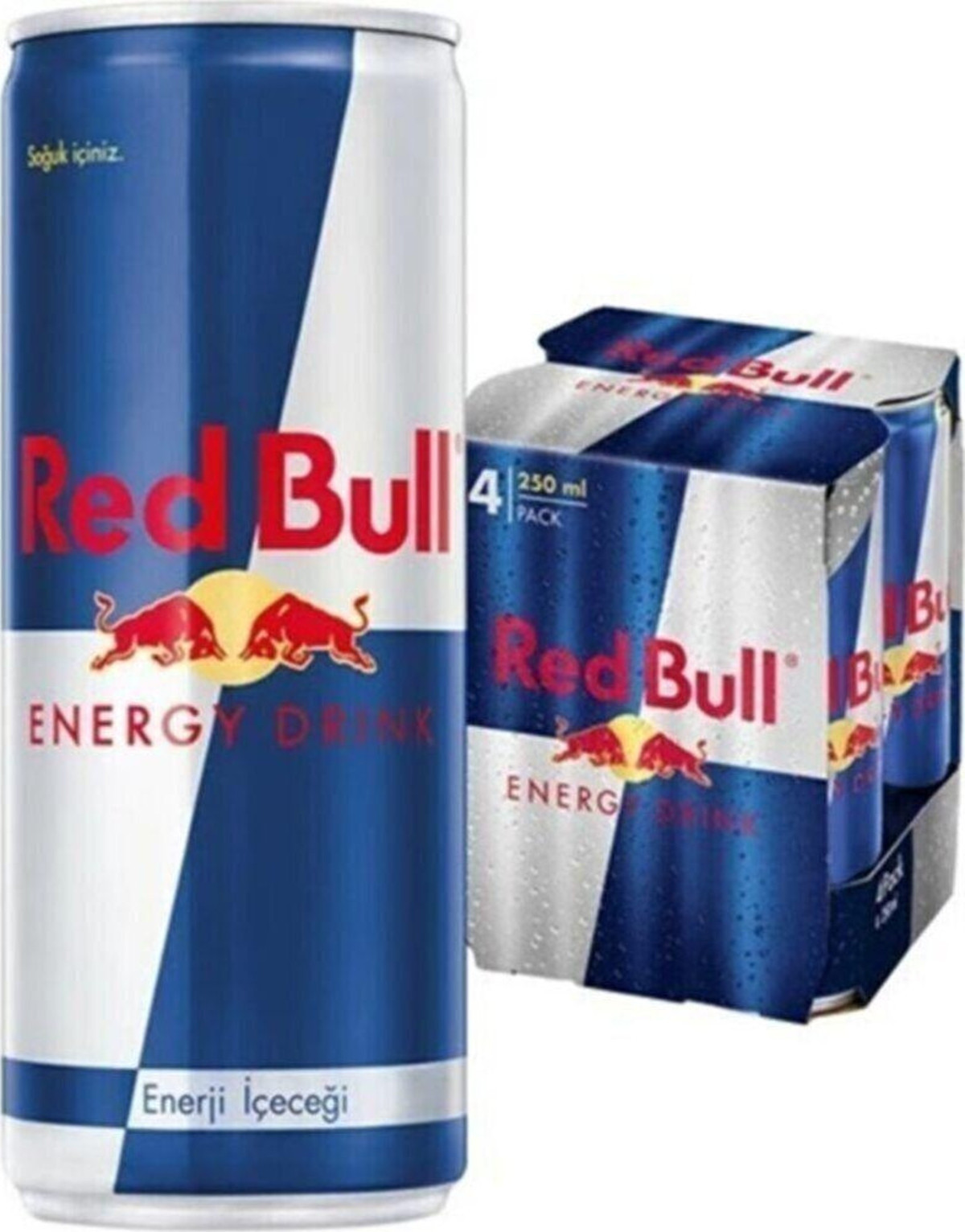 Red Bull Enerji Içeceği Energy Drink 4 Adet 4 Psc - idefix