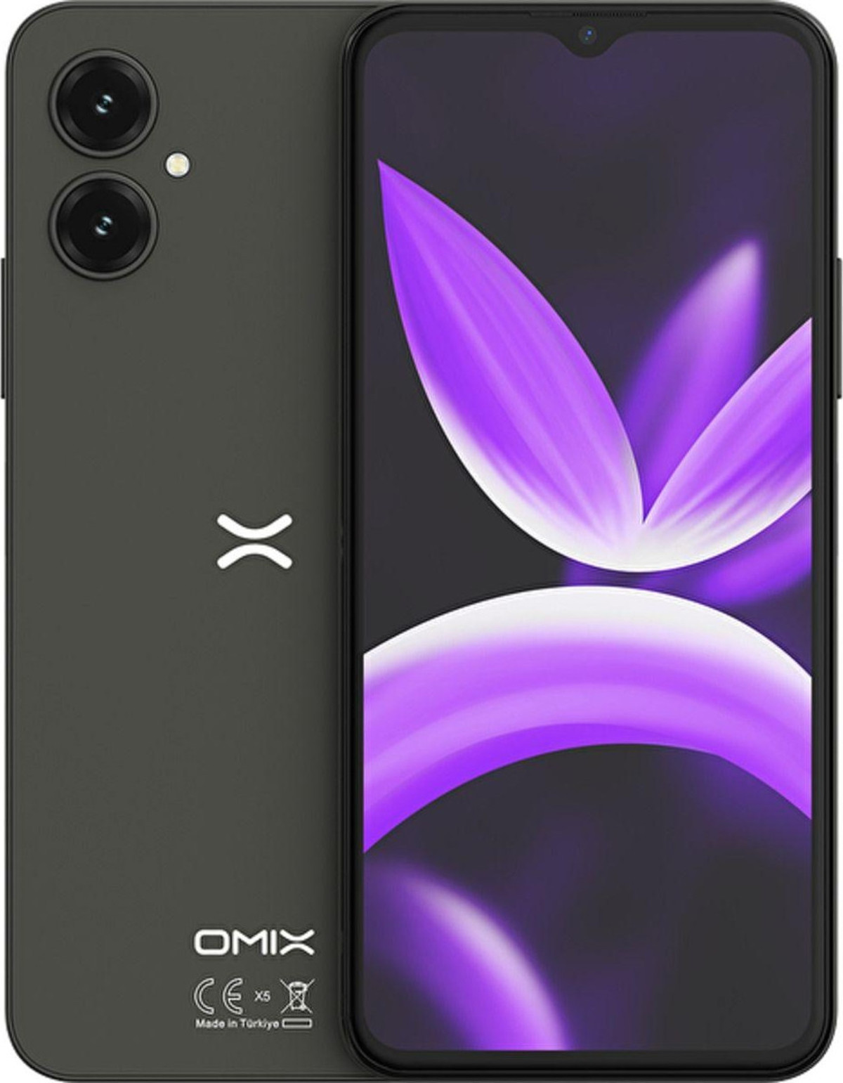 Omix X5 6 GB 128 GB Grafit Akıllı Telefon