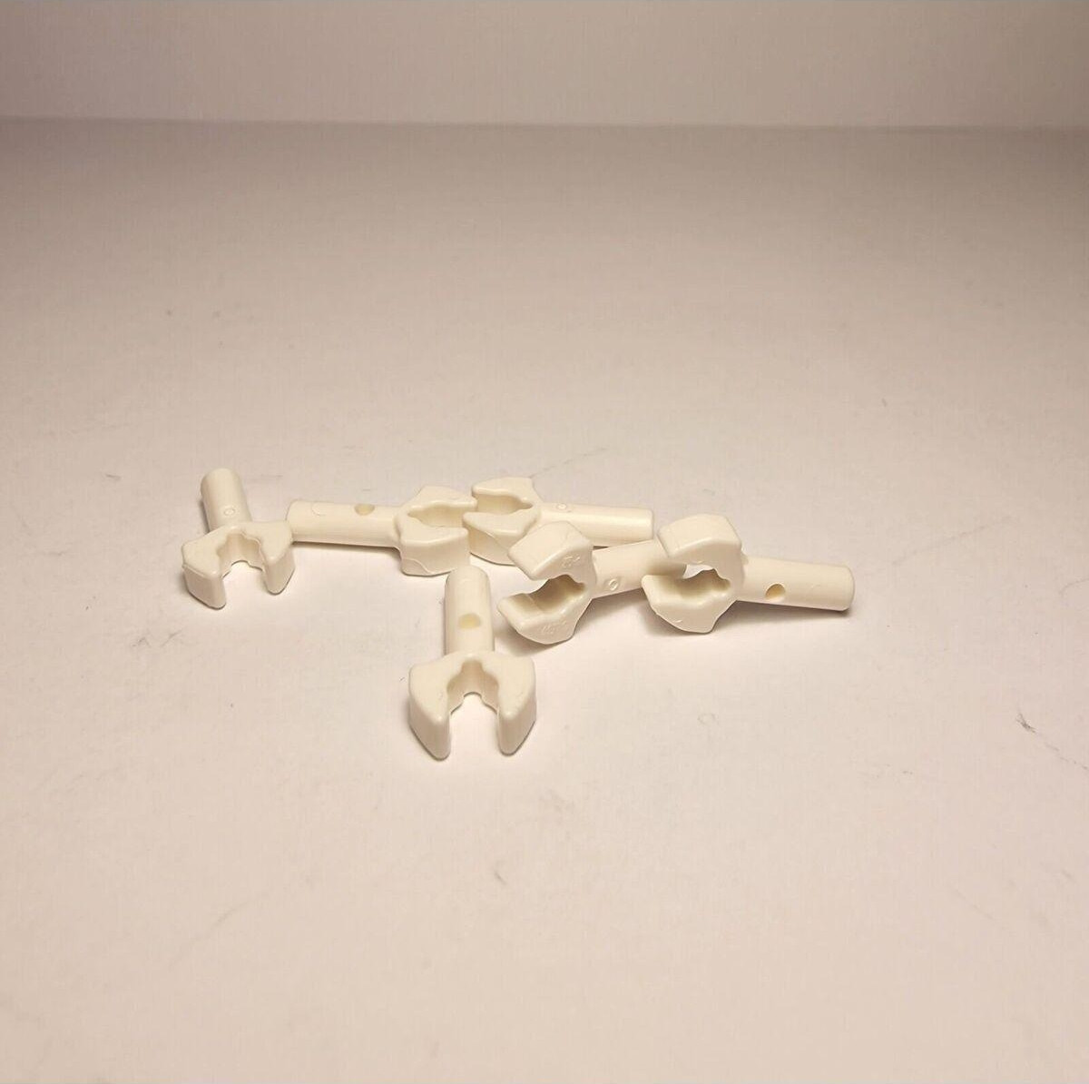 LEGO MOC Custom Aksesuar Bar 1L Mechanical Claw Mekanik El Beyaz - idefix