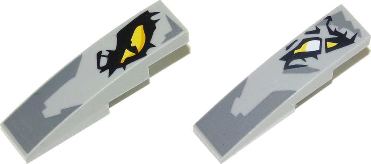 LEGO Orjinal Aksesuar Custom Slope Curved 4 X 1 Baskılı Eğimli Fayans ...