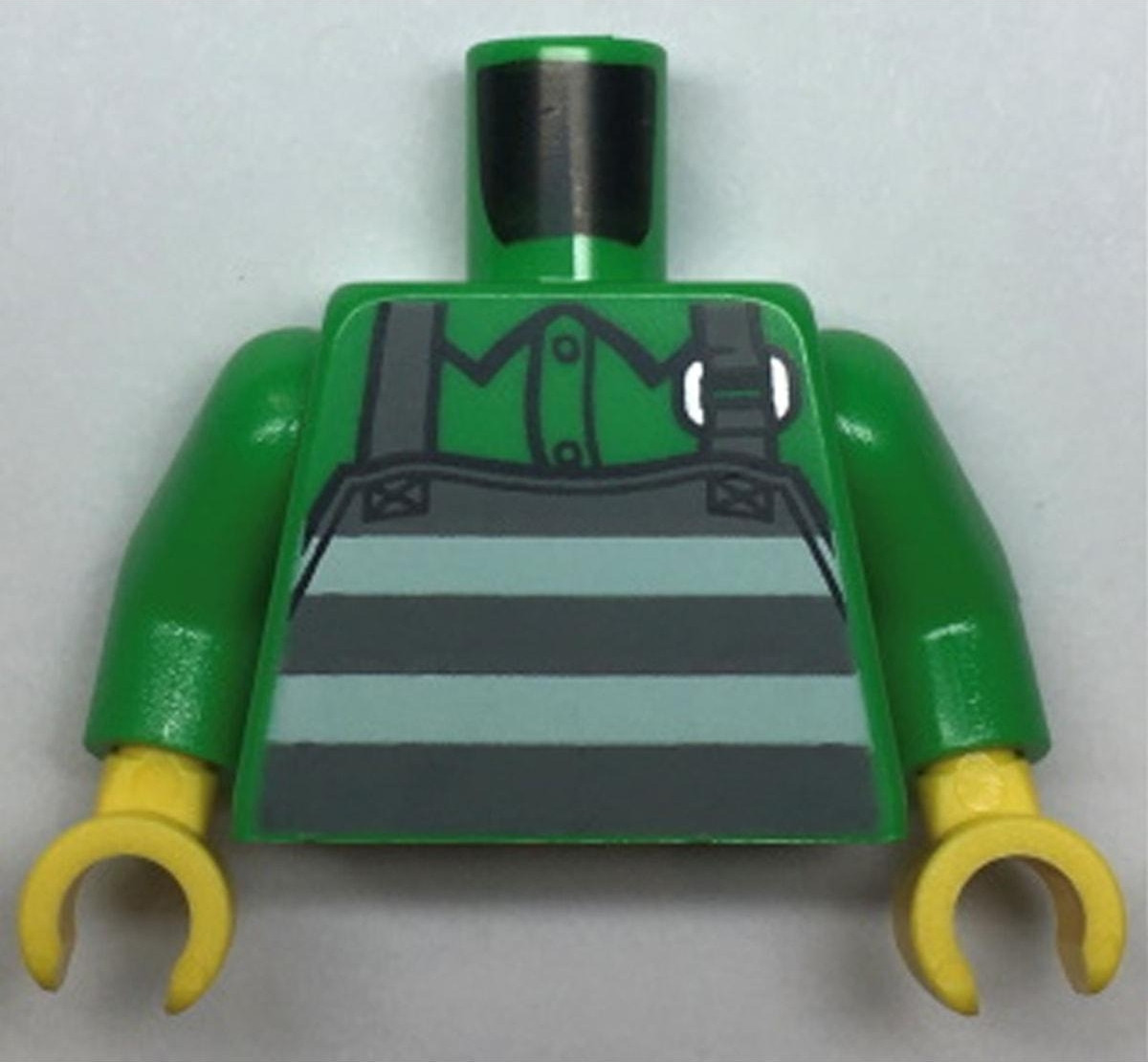 LEGO Orjinal Moc Custom Minifigür Minifigure Gövde Torso Yeşil ...