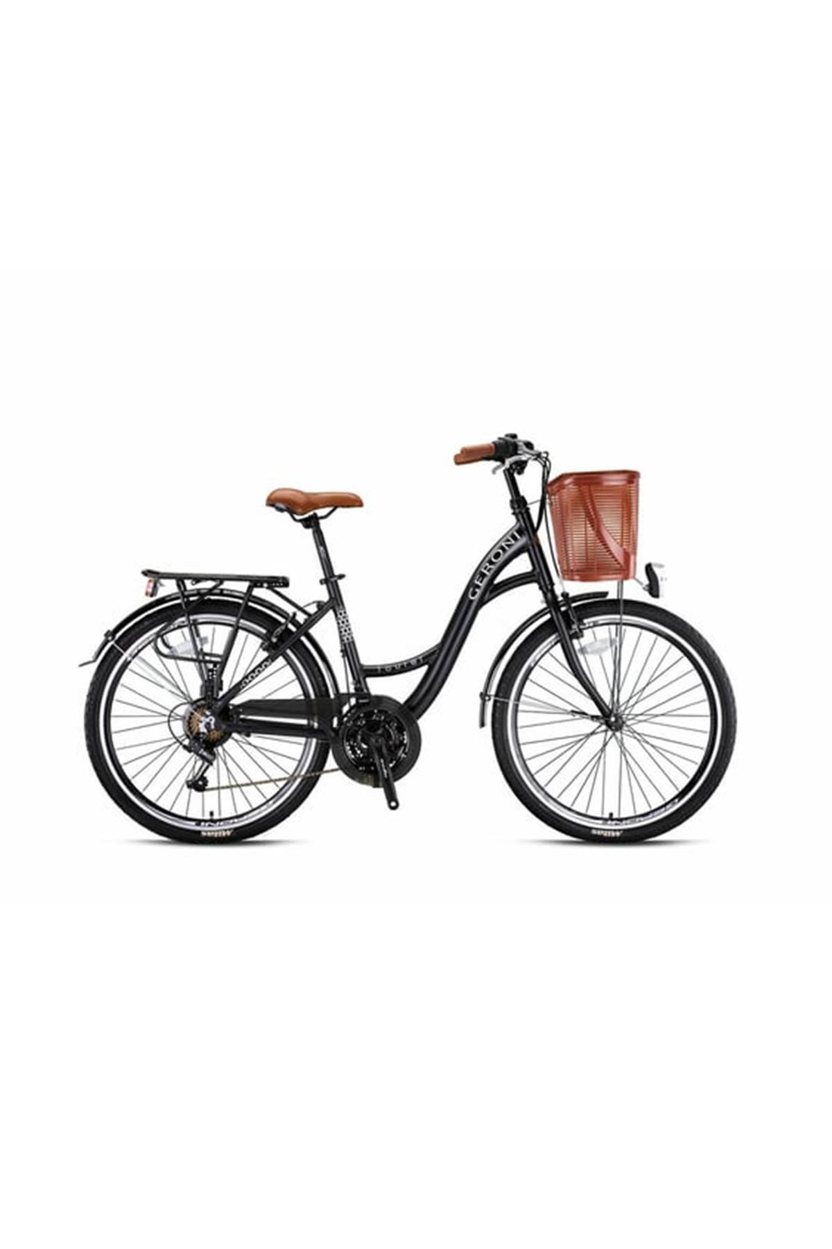 Geroni 26J Geronı Tourer 21V Vb Şehir Bisikleti - Mat Siyah Gri Kahve ...