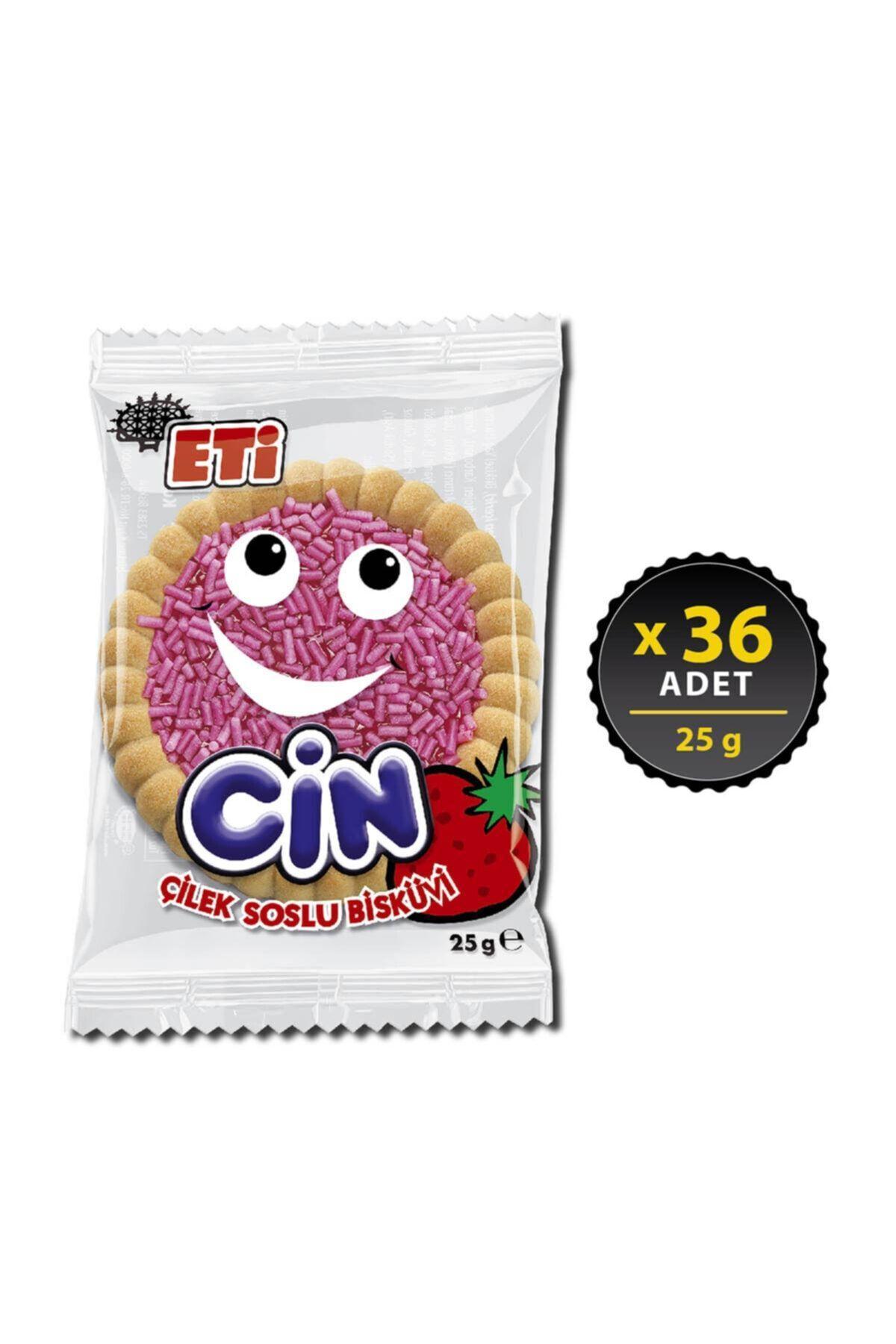 Eti Cin Çilek Soslu 25 Gr X 36 Adet Idefix
