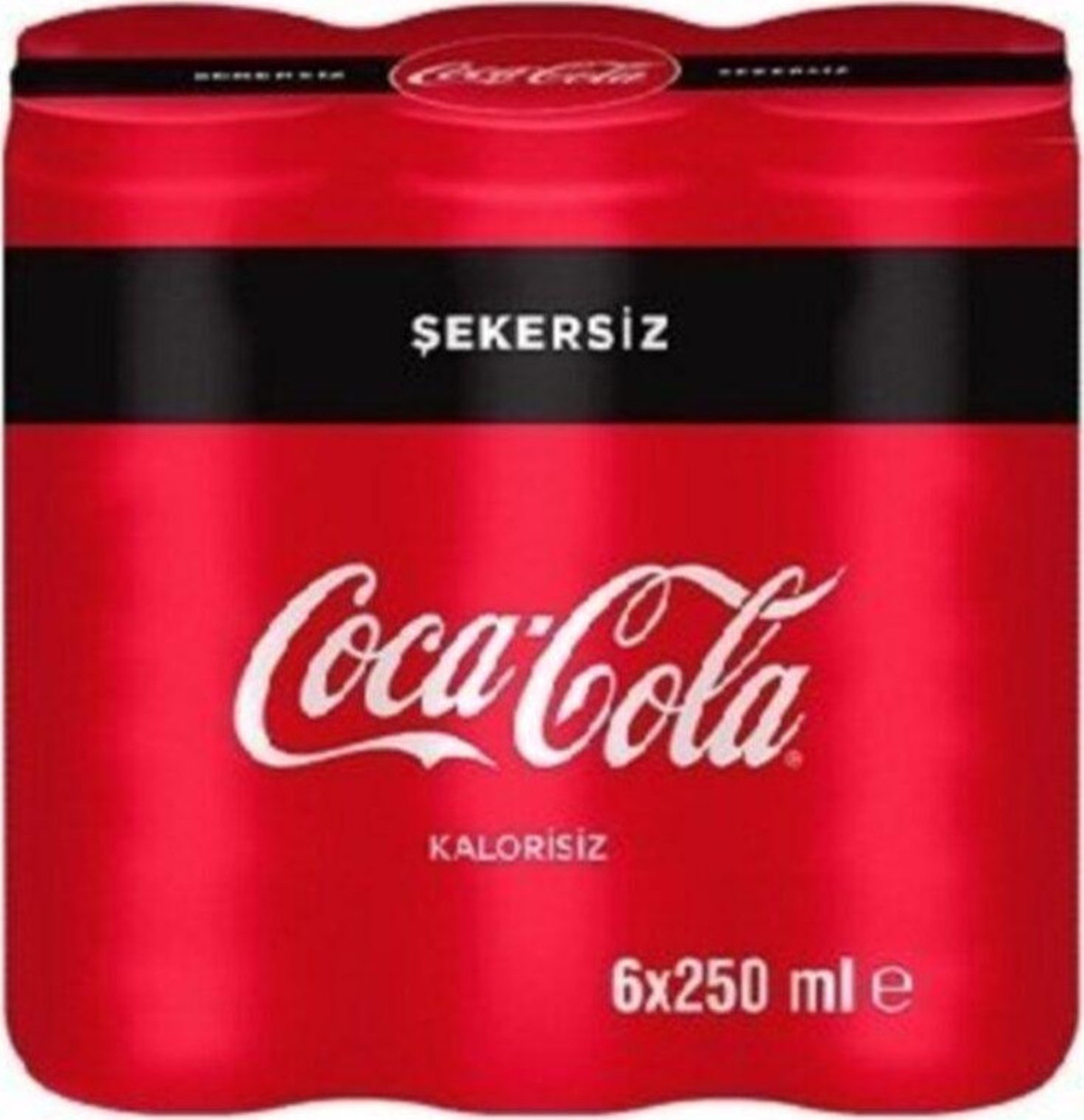 Coca-Cola Kutu Zero 6 * 250 Ml - idefix