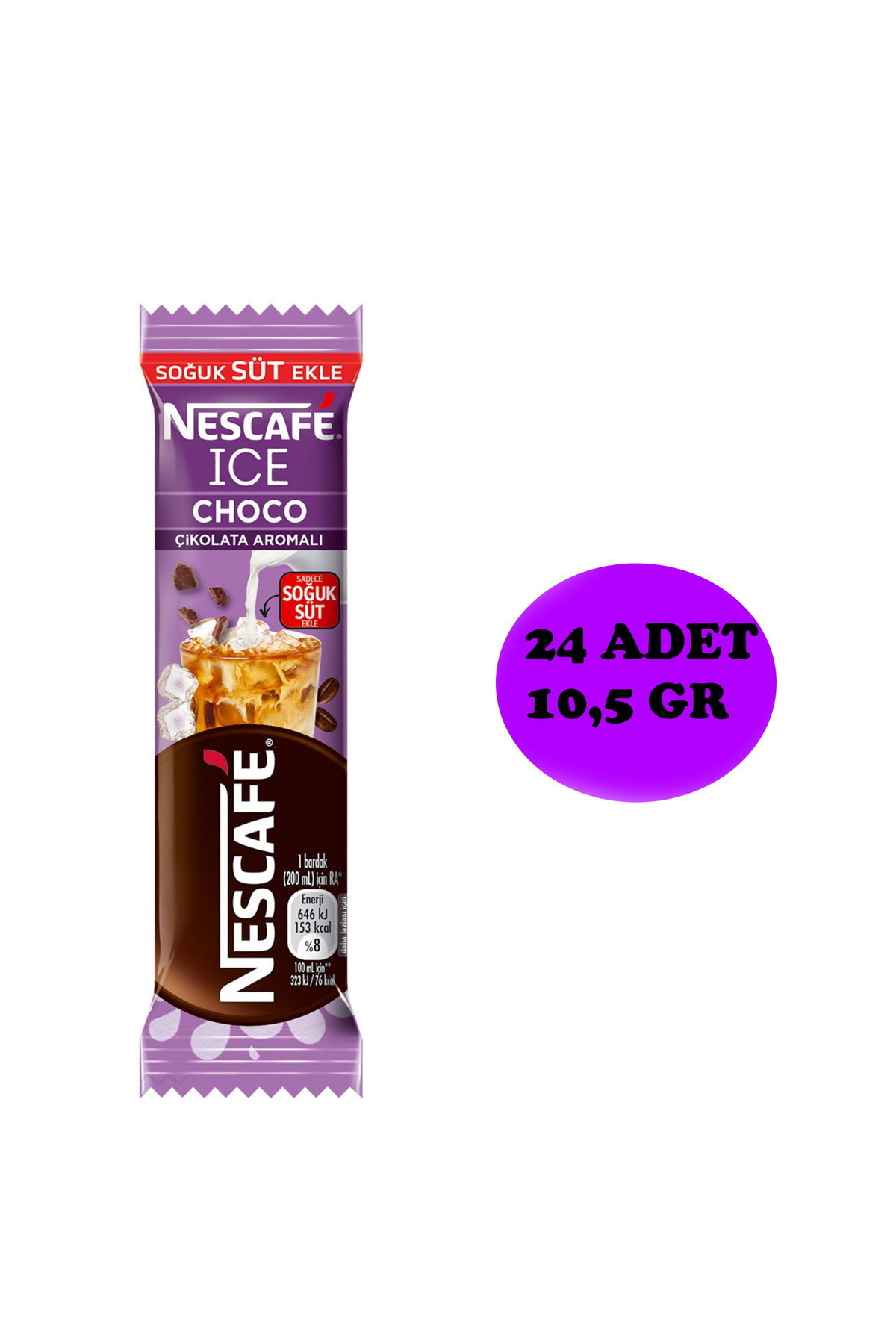 Nescafe ıce choco çikolata aromalı 24 adet 10,6 - idefix