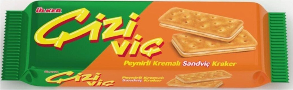 Ülker Çiziviç Peynirli Sandviç Kraker 82 Gr X 24 Adet