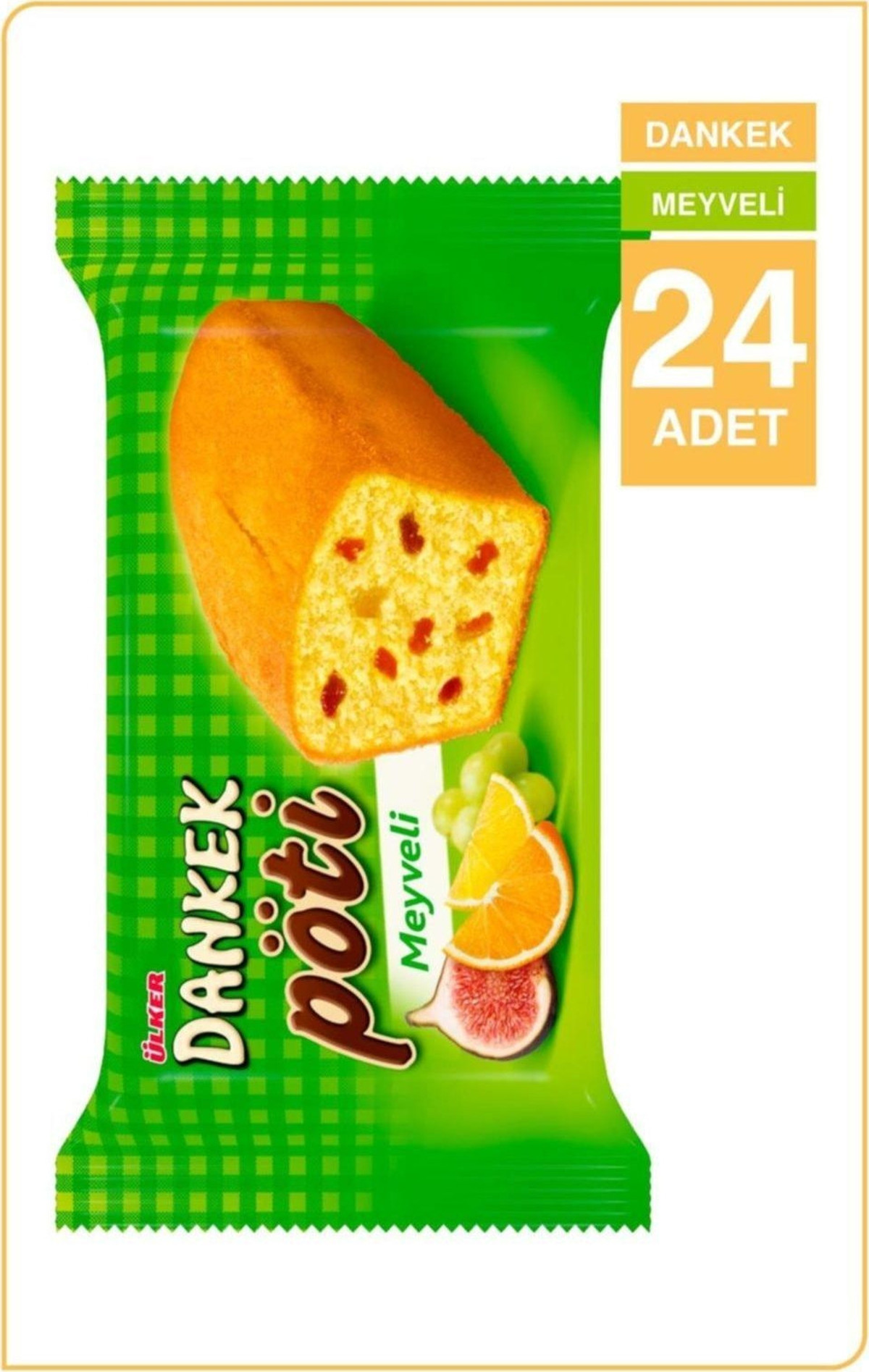 Ülker Dankek Pöti Meyveli kek 24 Adet - idefix