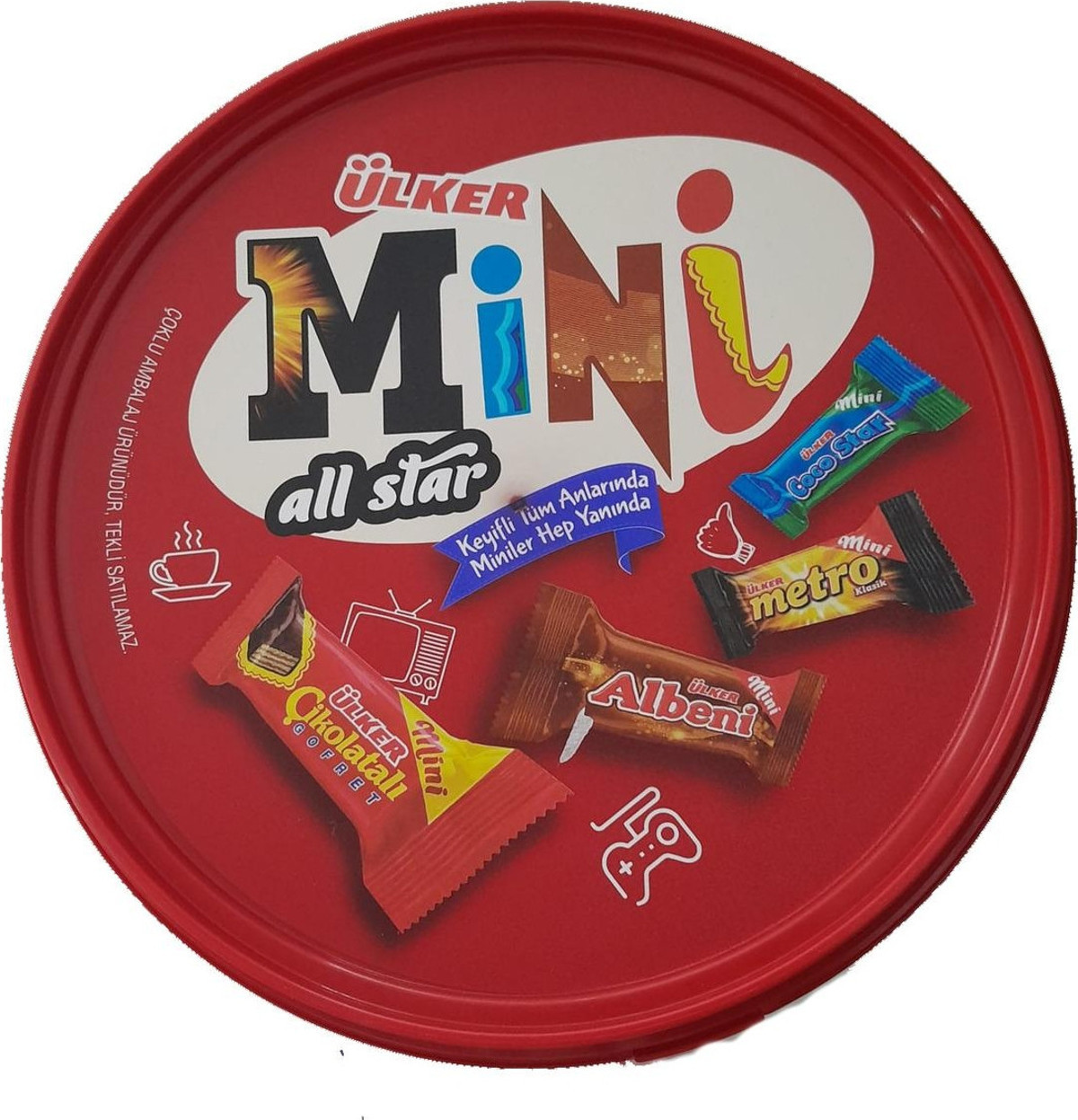 Ülker all star mini çoklu ambalaj albeni metro cocostar çikolatalı ...